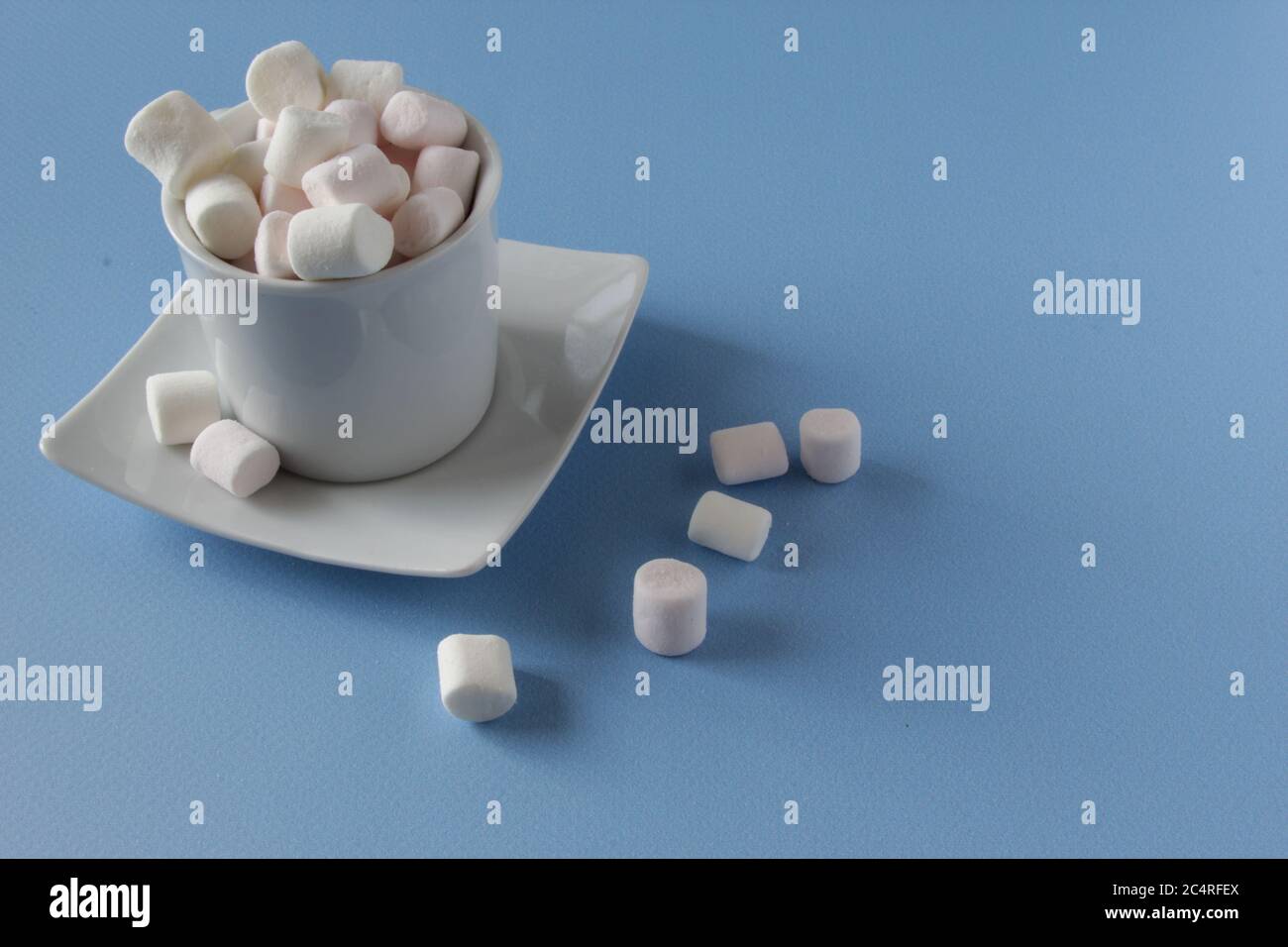 Blue Mini Marshmallows