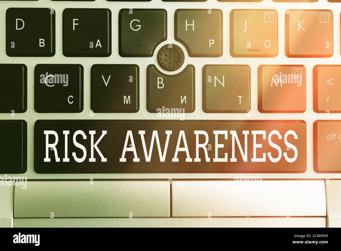 Conceptual hand writing showing Risk Awareness. Concept meaning ...