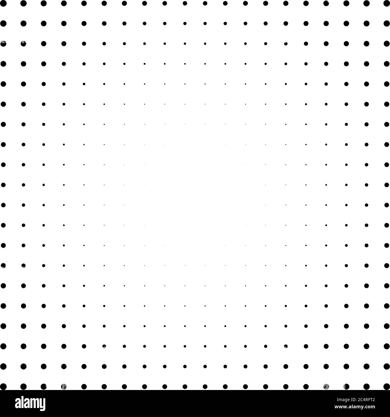 Set of Halftone squares isolated on the white background.Collection of ...