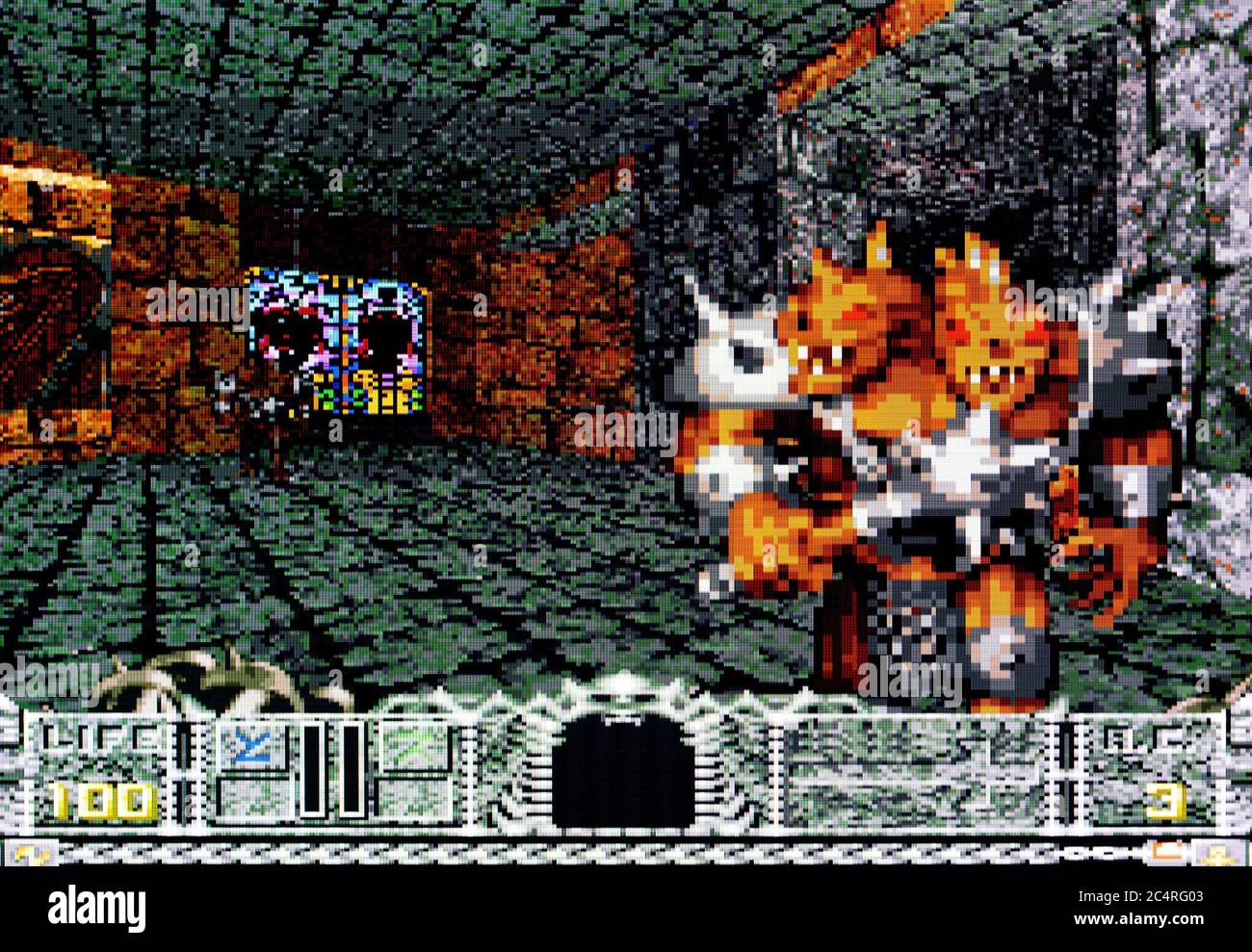 Hexen - Sony Playstation 1 PS1 PSX - Editorial use only Stock Photo - Alamy