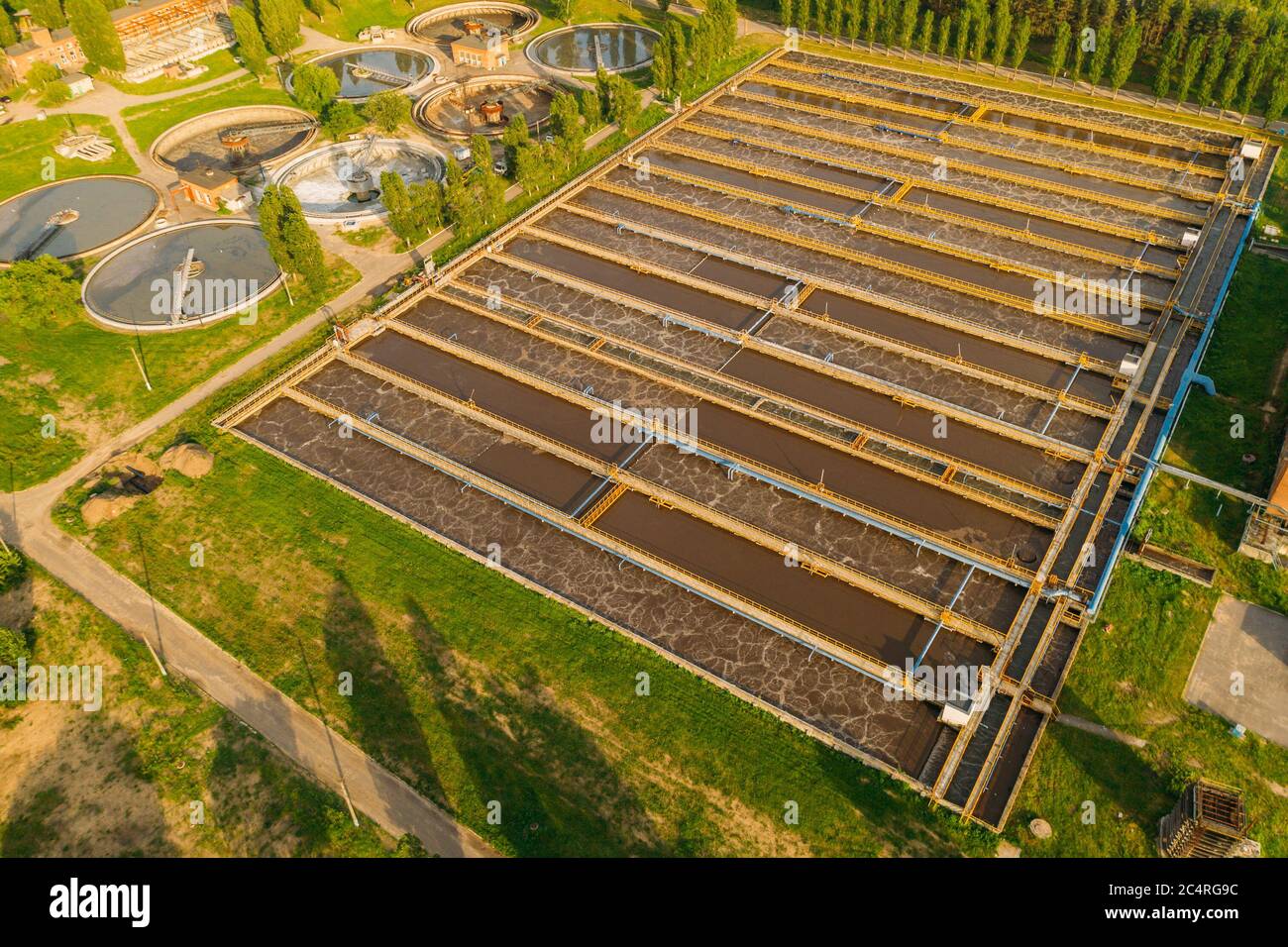 Sedimentation tanks hi-res stock photography and images - Alamy