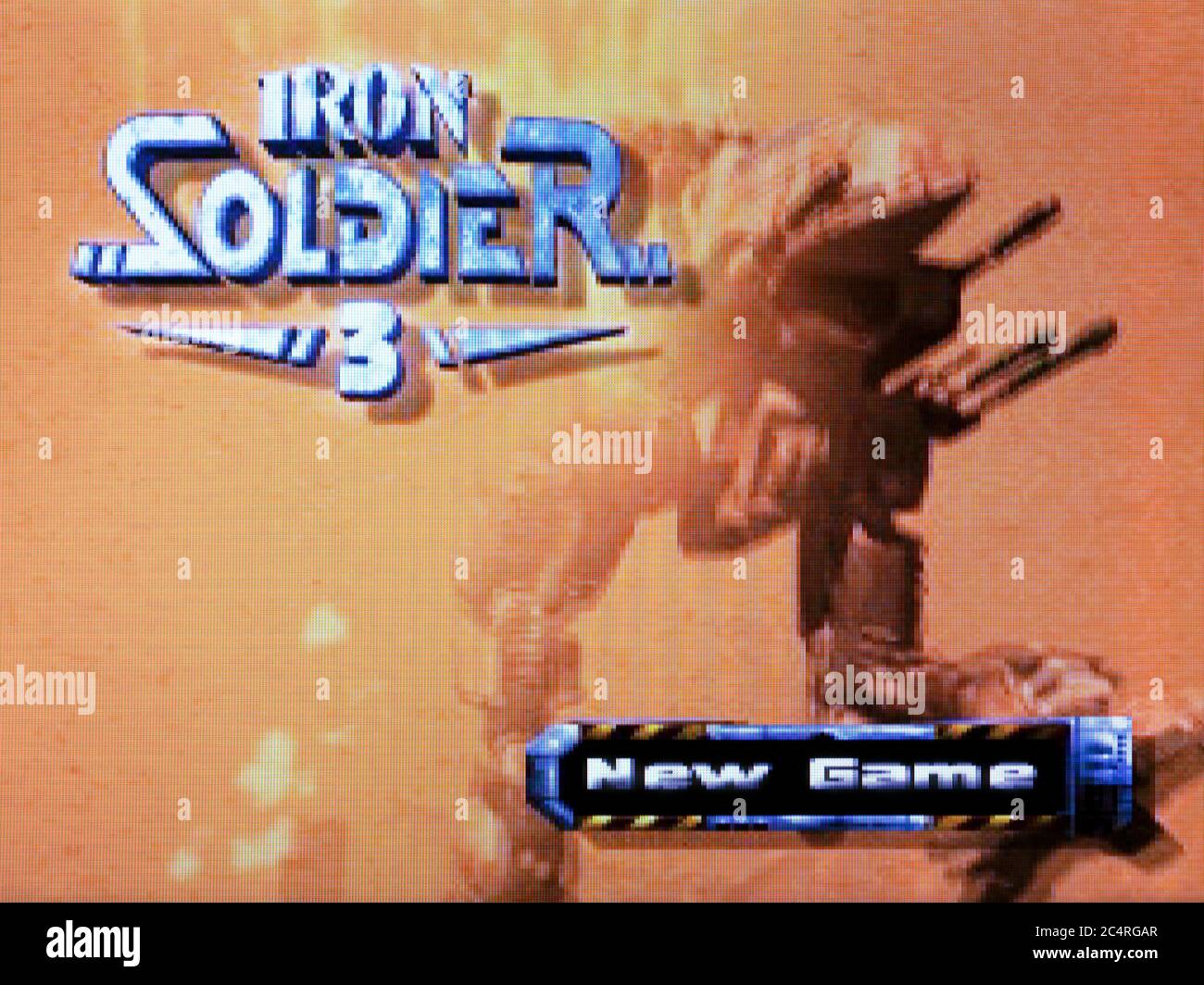 Iron Soldier - Sony Playstation 1 PS1 PSX - Editorial use only Stock ...