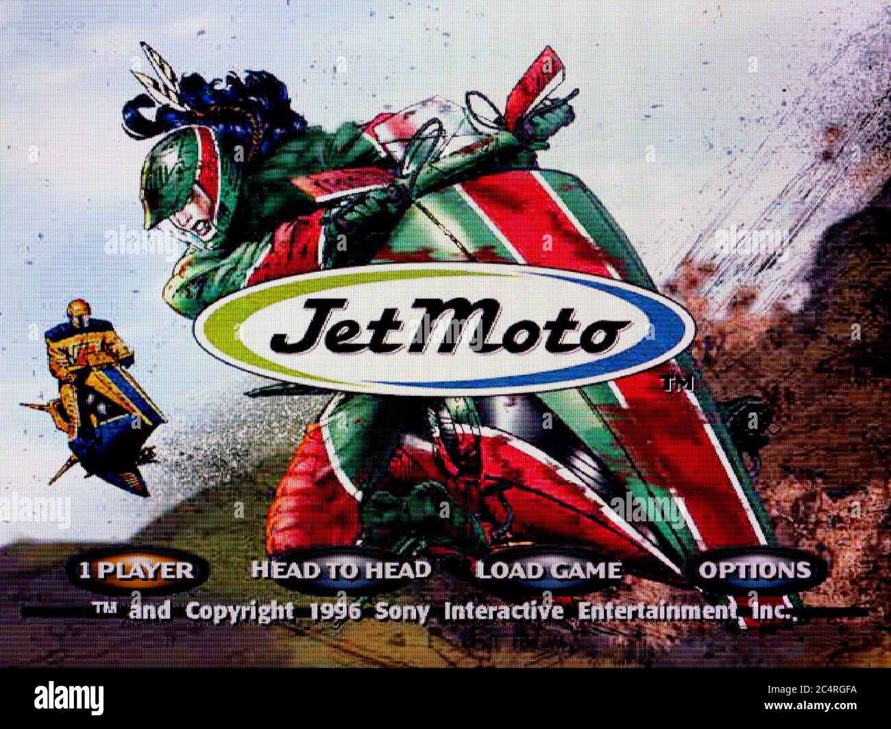 Jet Moto - Sony Playstation 1 PS1 PSX - Editorial use only Stock Photo ...