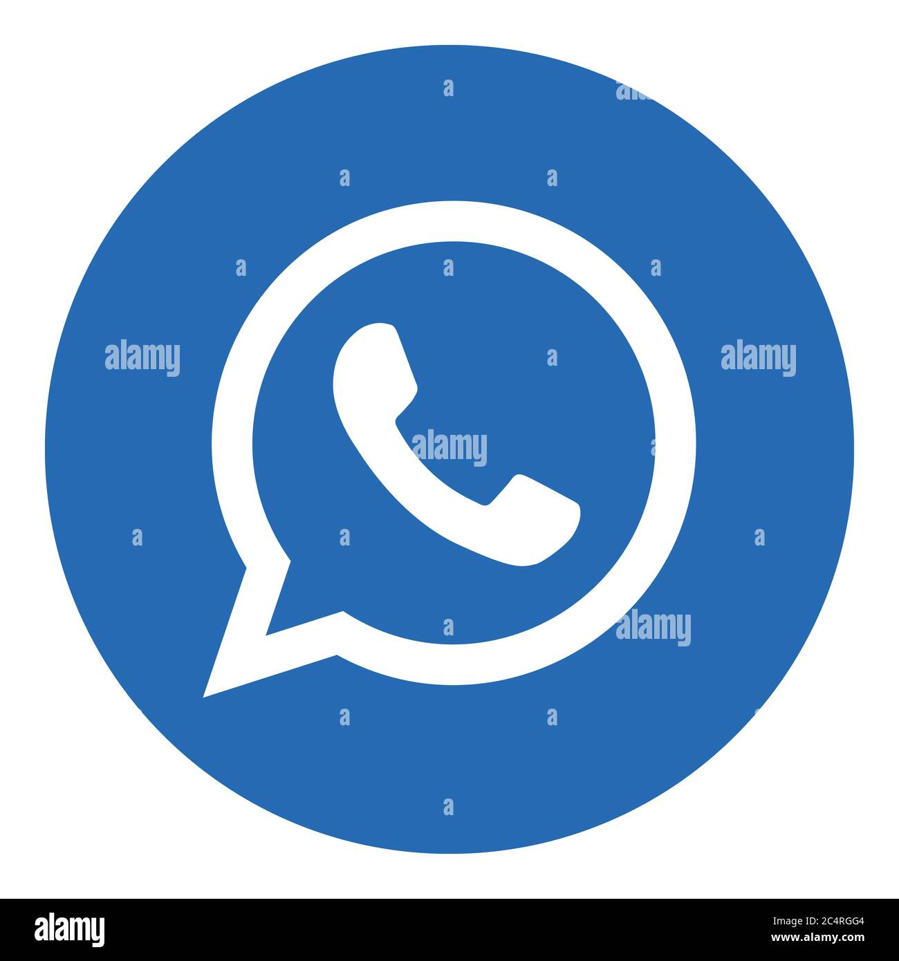 Logo whatsapp messenger Stock Vector Images - Alamy