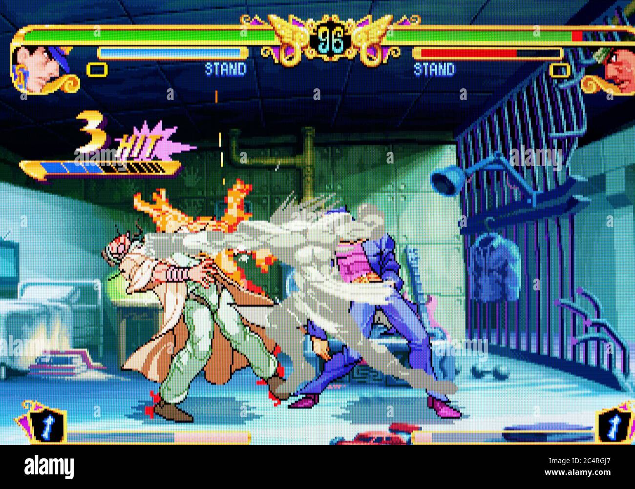 JoJo s Bizarre Adventure Sony Playstation 1 PS1 PSX Editorial use only Stock Photo Alamy