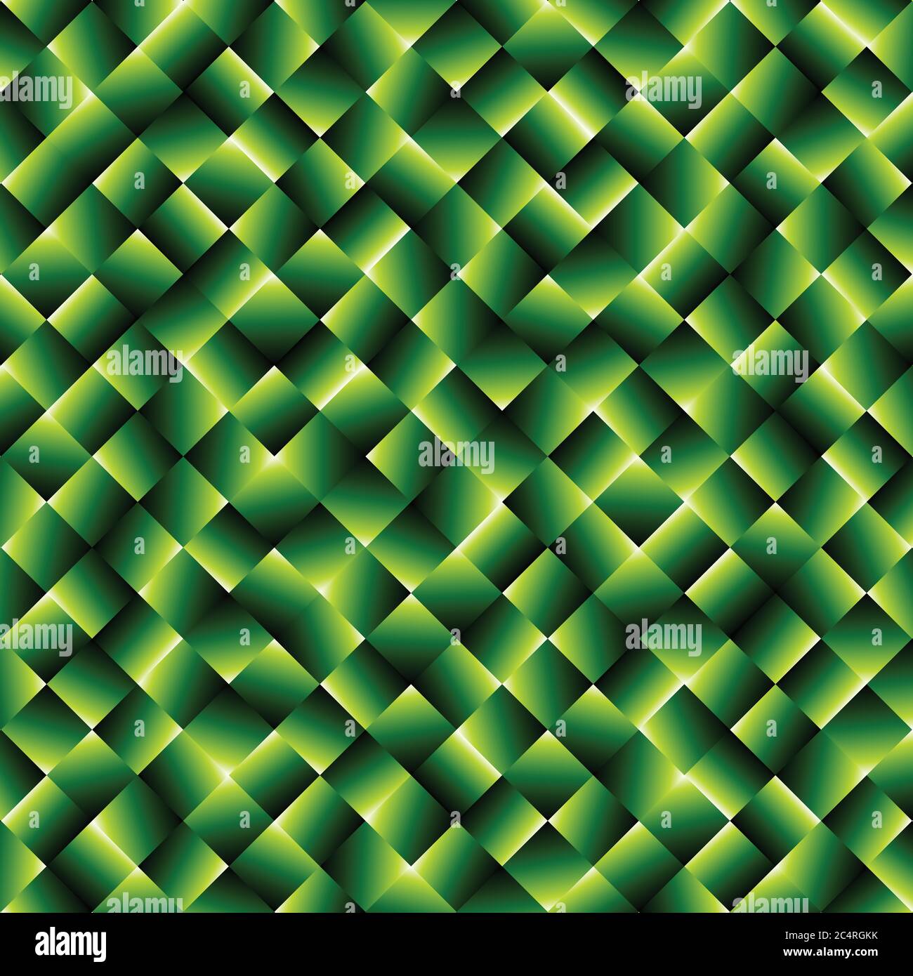 Texture consisting of green gradient squares.Abstract vector background ...