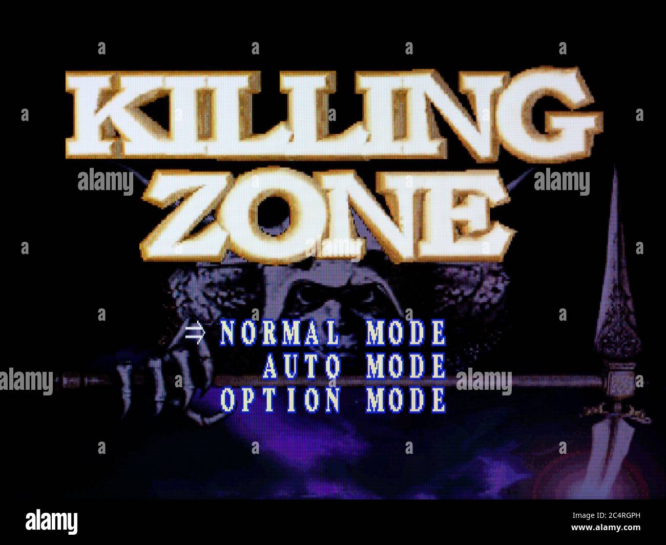Killing Zone - Sony Playstation 1 PS1 PSX - Editorial use only Stock ...