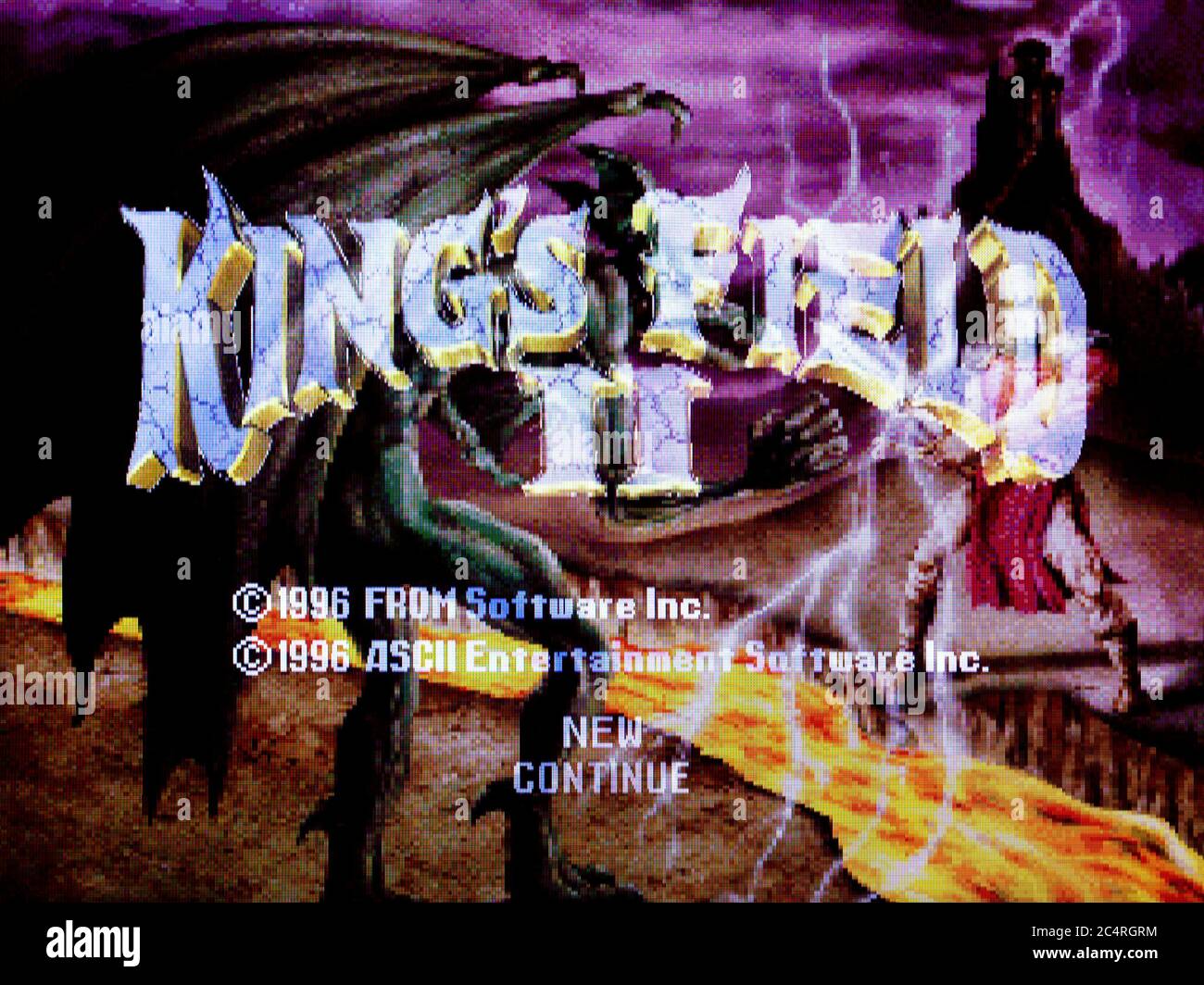 King's Field II 2 - Sony Playstation 1 PS1 PSX - Editorial use only ...
