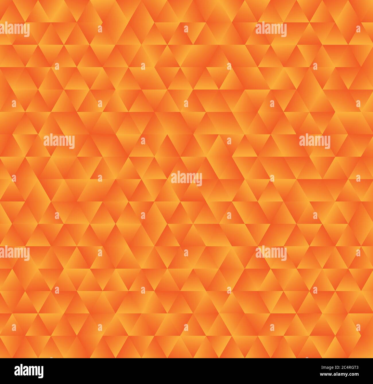 Texture consisting of orange gradient triangles.Abstract vector ...