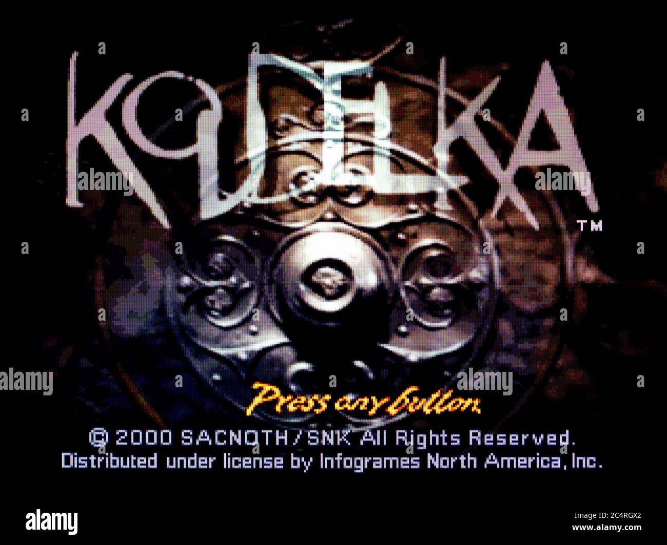 Koudelka - Sony Playstation 1 PS1 PSX - Editorial use only Stock Photo ...