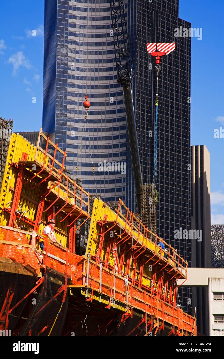 Construction downtown seattle building hi-res stock photography and ...