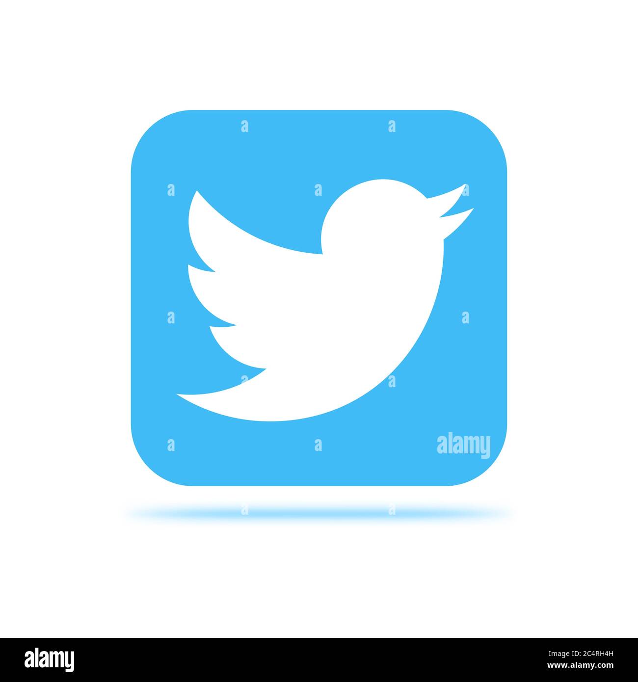 Twitter logo hi-res stock photography and images - Alamy
