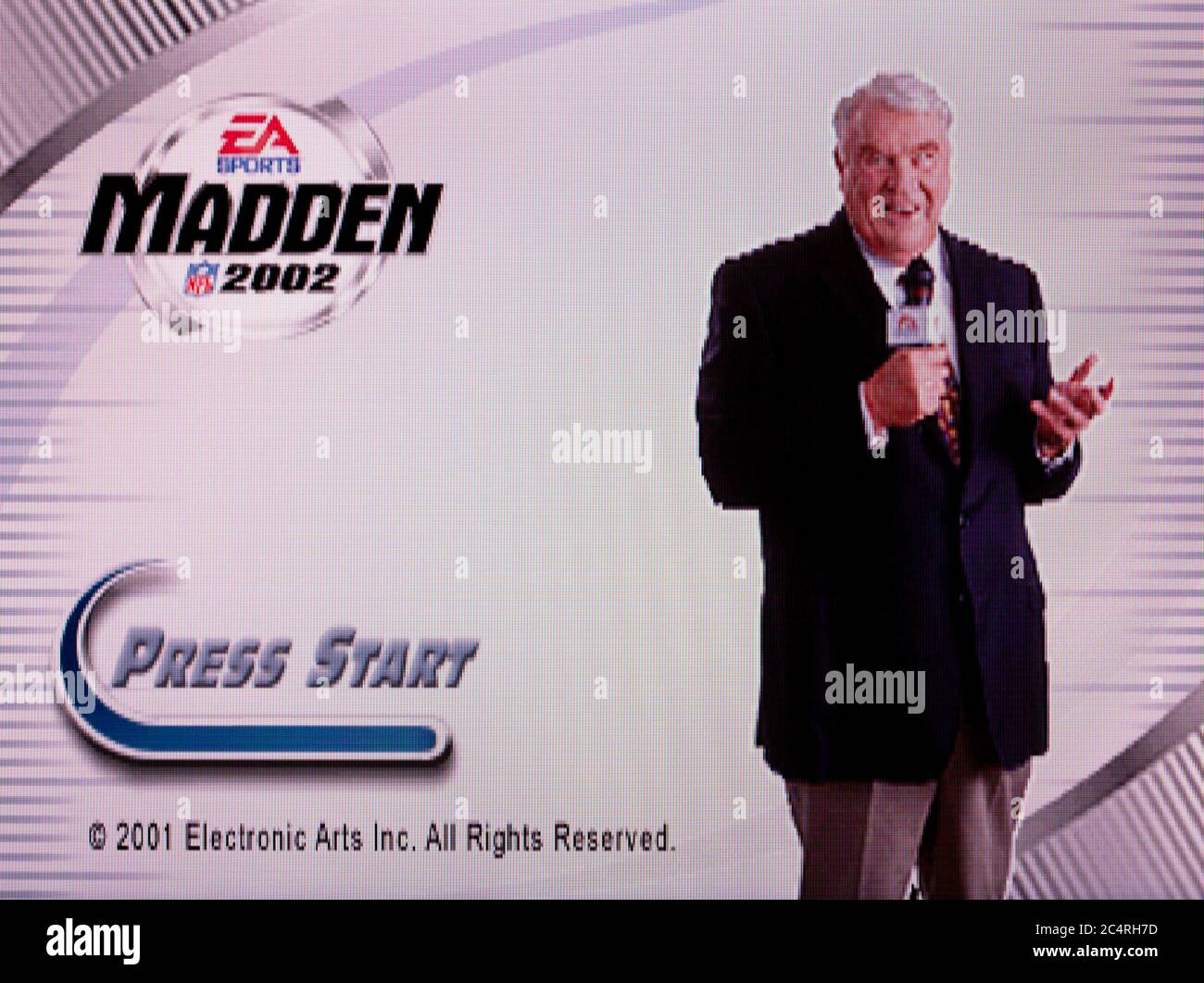 Madden NFL 2002 - Sony Playstation 1 PS1 PSX - Editorial use only Stock ...