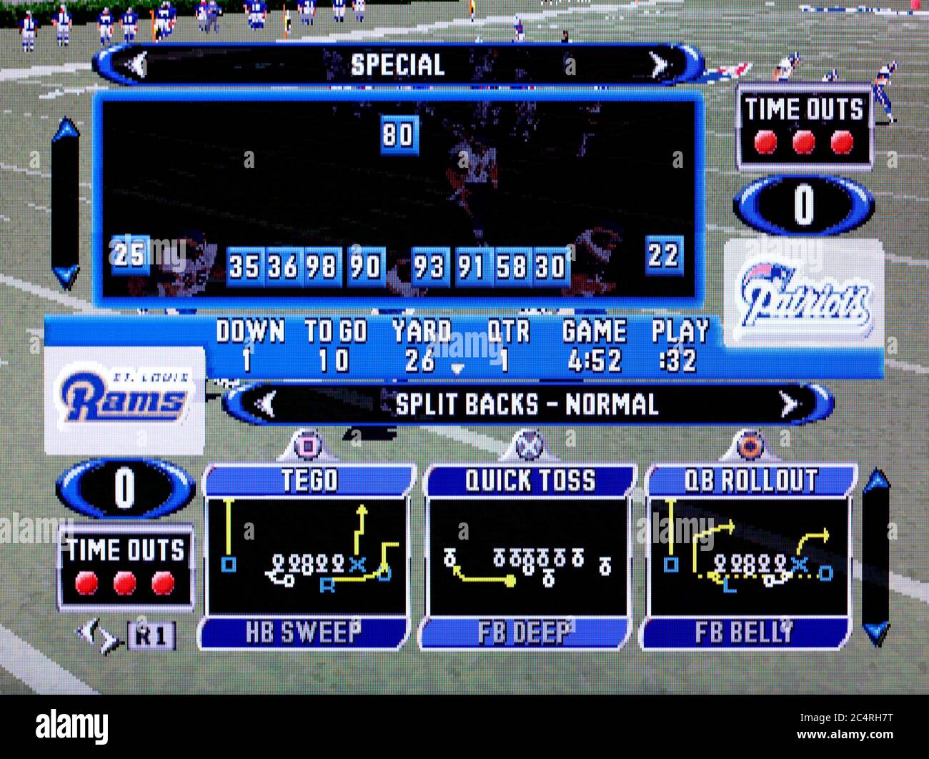 Madden NFL 2003 - Sony Playstation 1 PS1 PSX - Editorial use only Stock ...