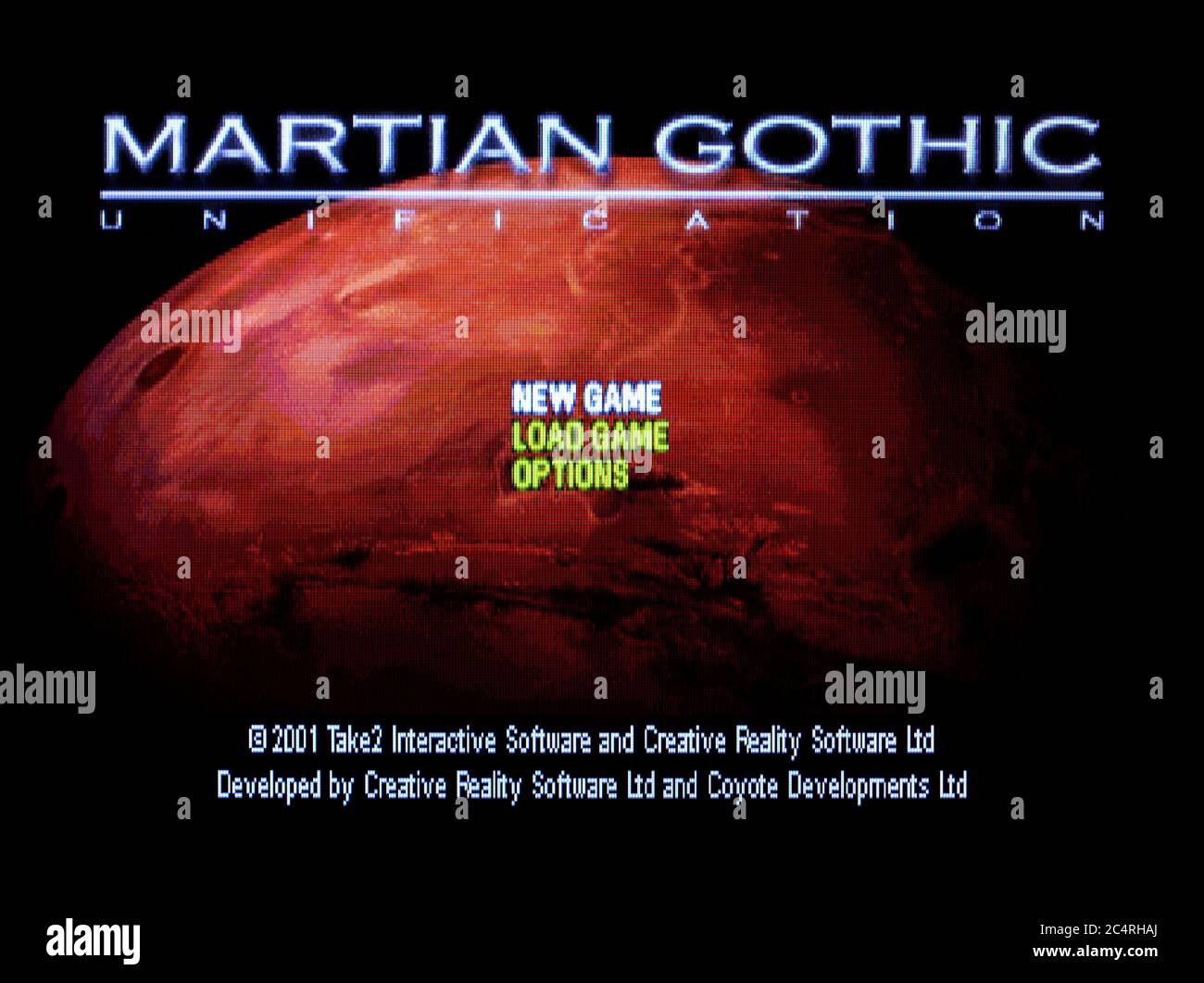 Martian Gothic - Sony Playstation 1 PS1 PSX - Editorial use only Stock ...