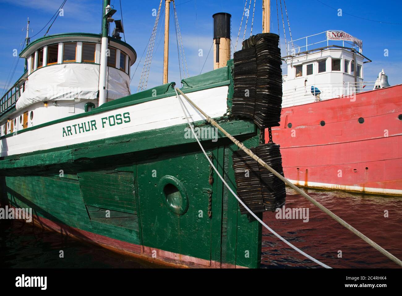 Northwest Seaport Museum, Lake Union, Seattle, Washington State, USA ...