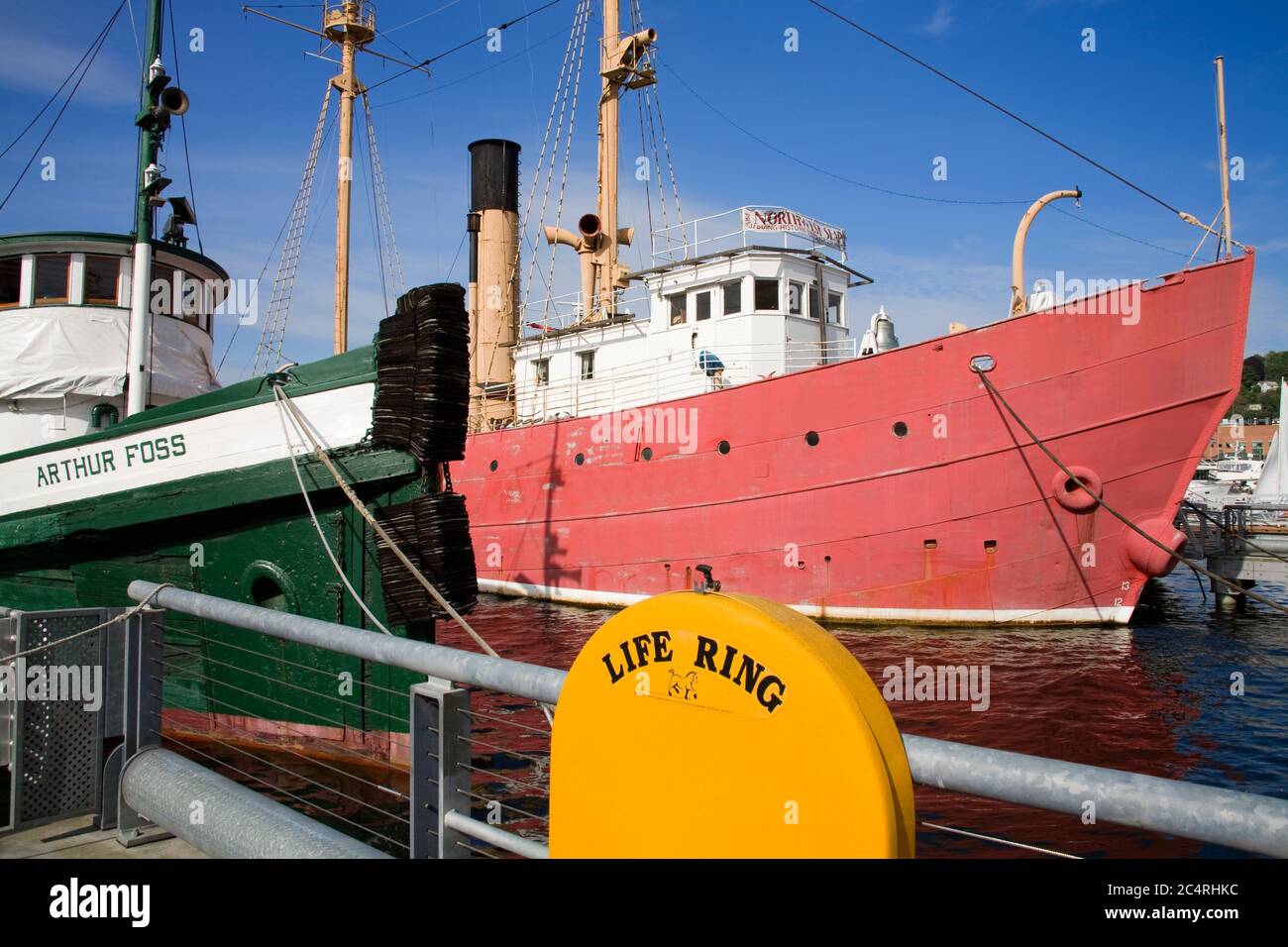 Northwest Seaport Museum, Lake Union, Seattle, Washington State, USA ...