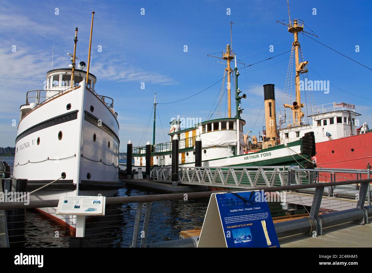 Northwest Seaport Museum, Lake Union, Seattle, Washington State, USA ...