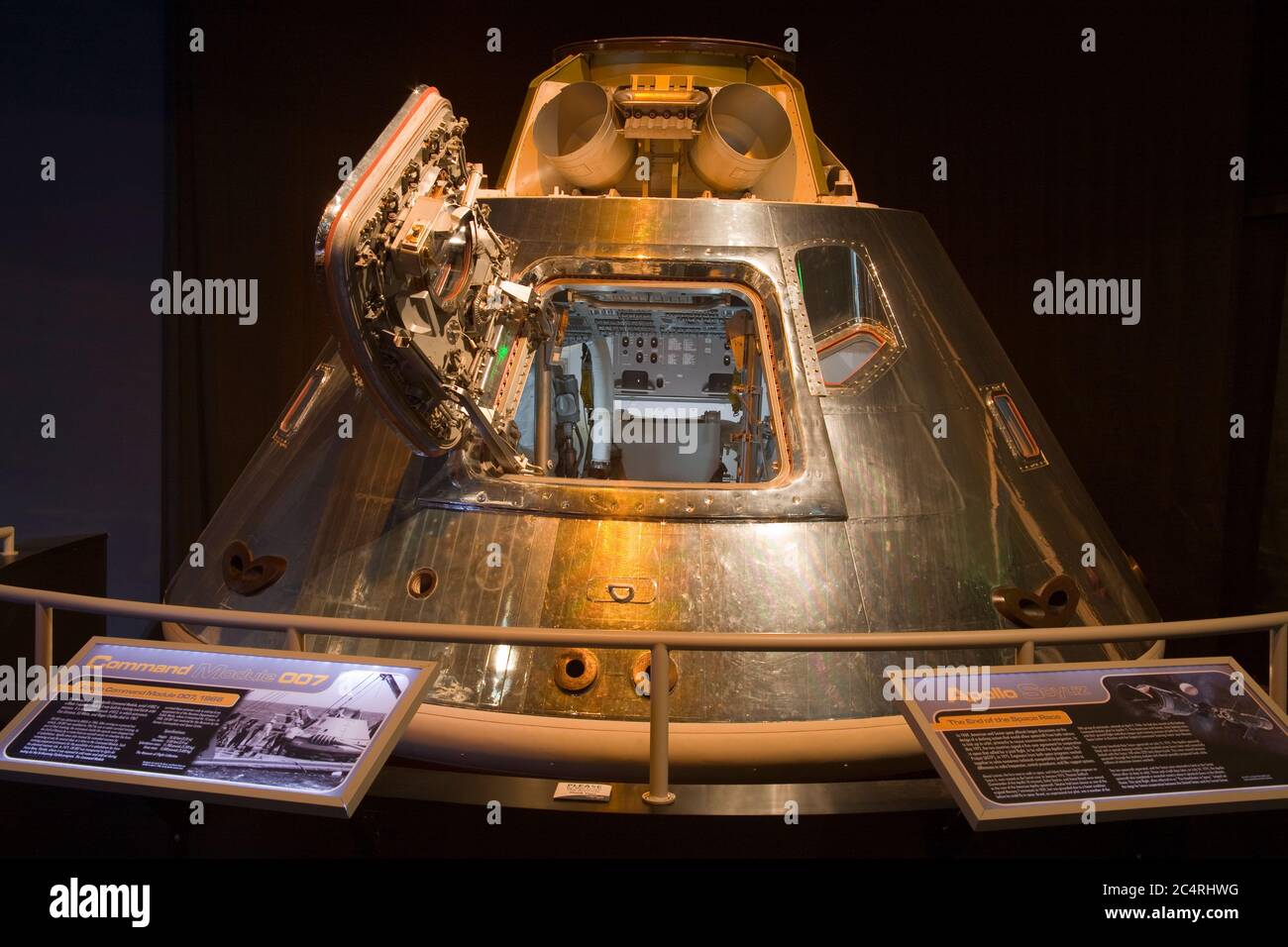 Command Module 007, Museum of Flight, Seattle, Washington State, USA ...