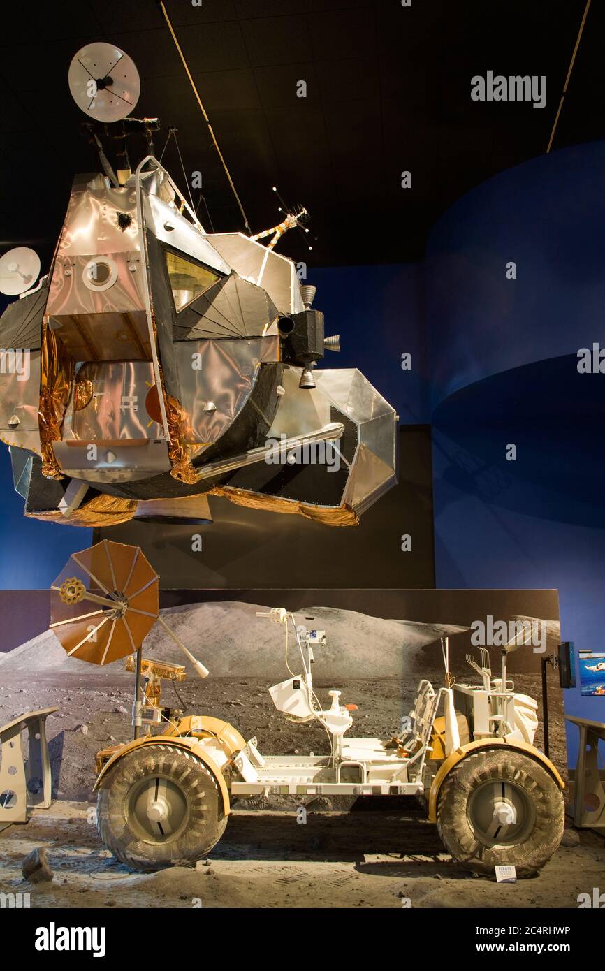 Lunar Roving Vehicle, Museum of Flight, Seattle, Washington State, USA ...