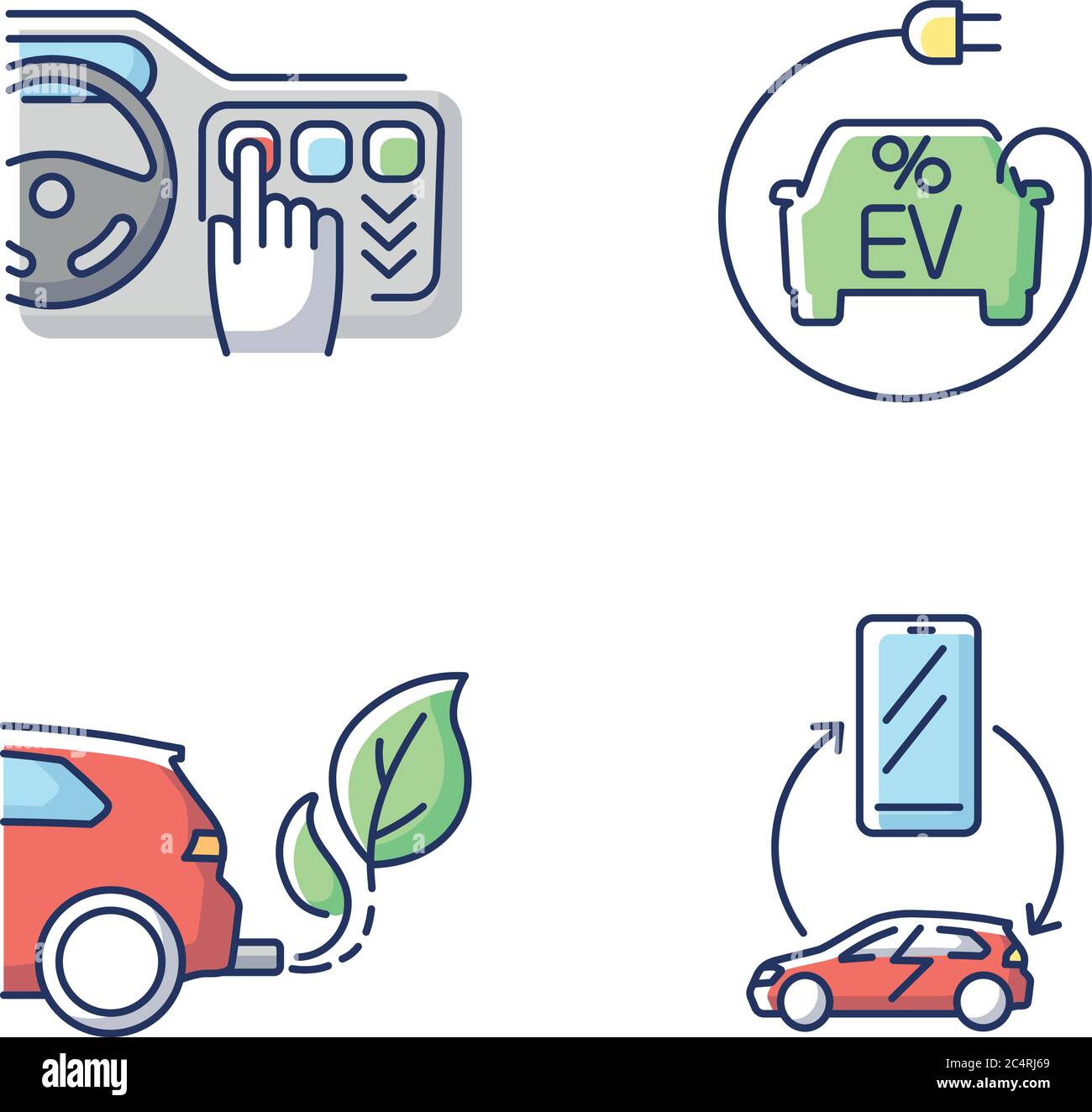 Electric car benefits RGB color icons set Stock Vector Image & Art - Alamy Electric car benefits RGB color icons set Stock Vector Image & Art - Alamy