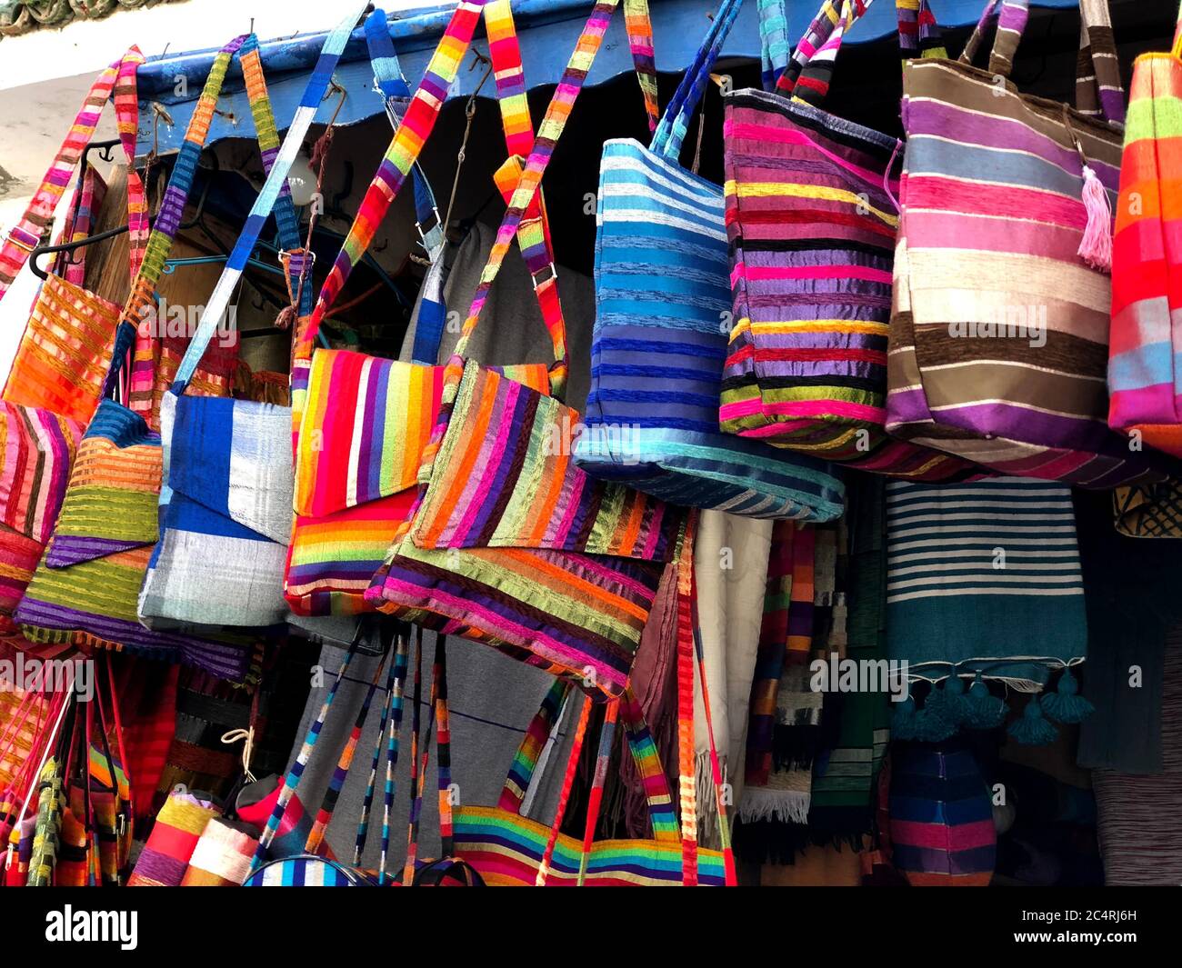 Handmade moroccan bags hi-res stock photography and images - Alamy