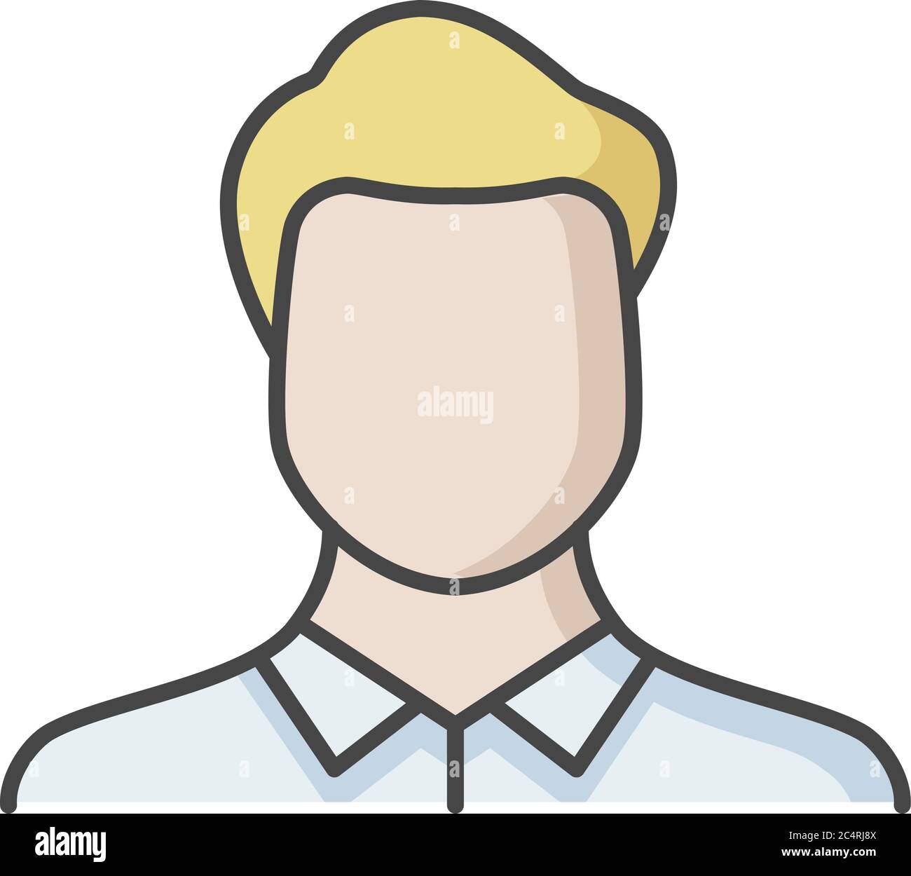 Male avatar RGB color icon Stock Vector Image & Art - Alamy