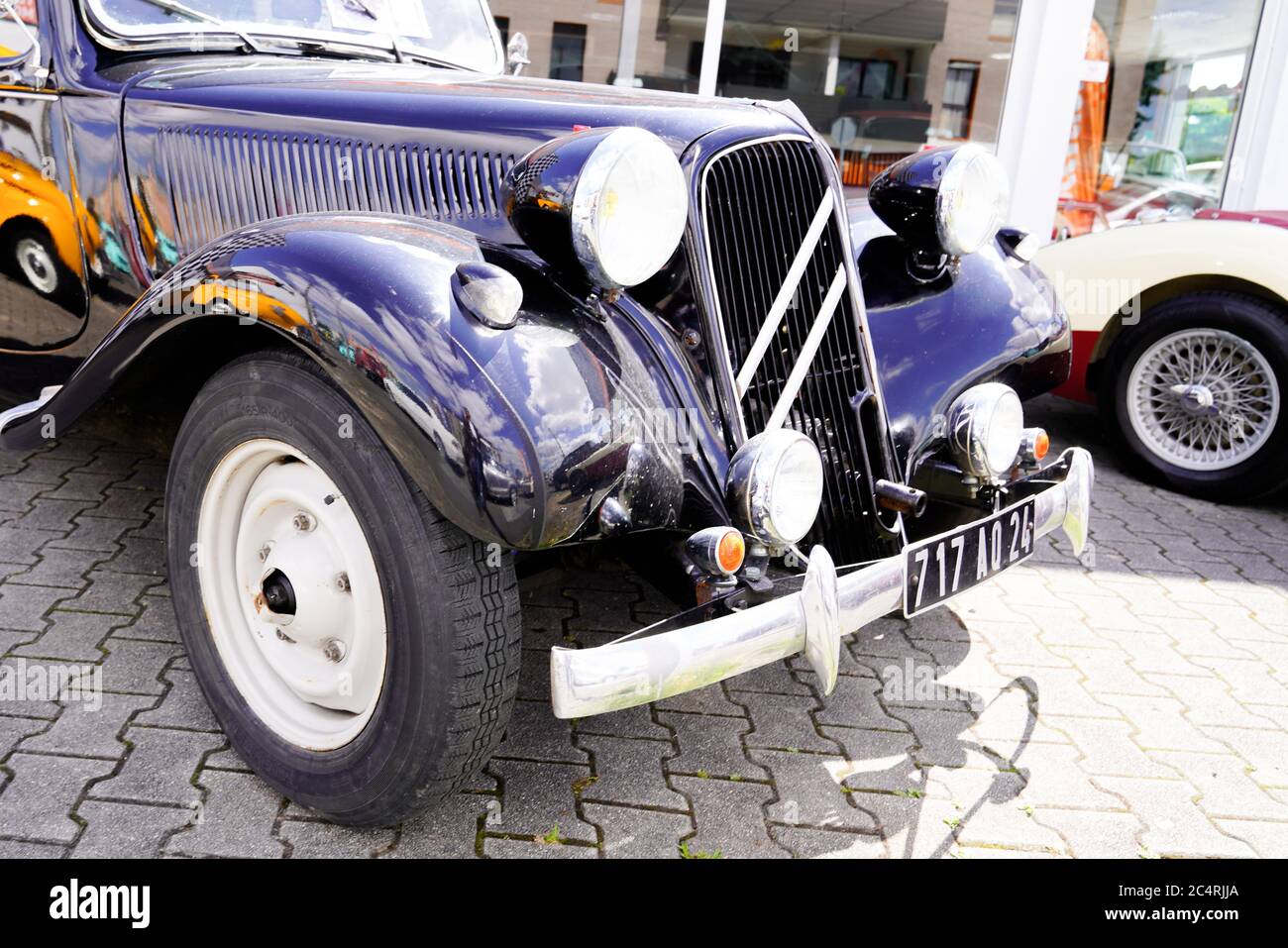 Bordeaux , Aquitaine / France - 06 20 2020 : traction citroen front ...