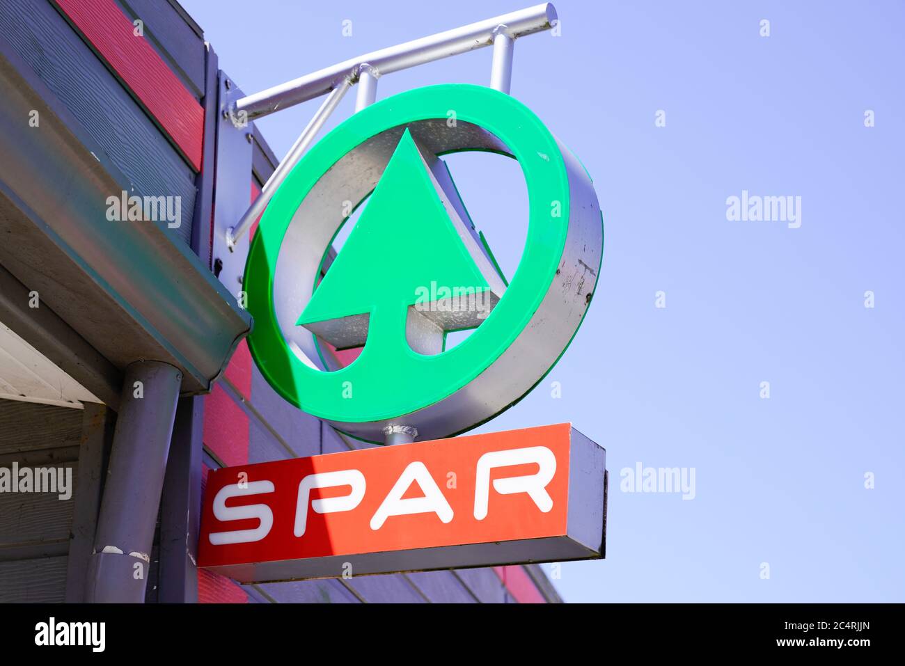 Spar trademark hi-res stock photography and images - Alamy