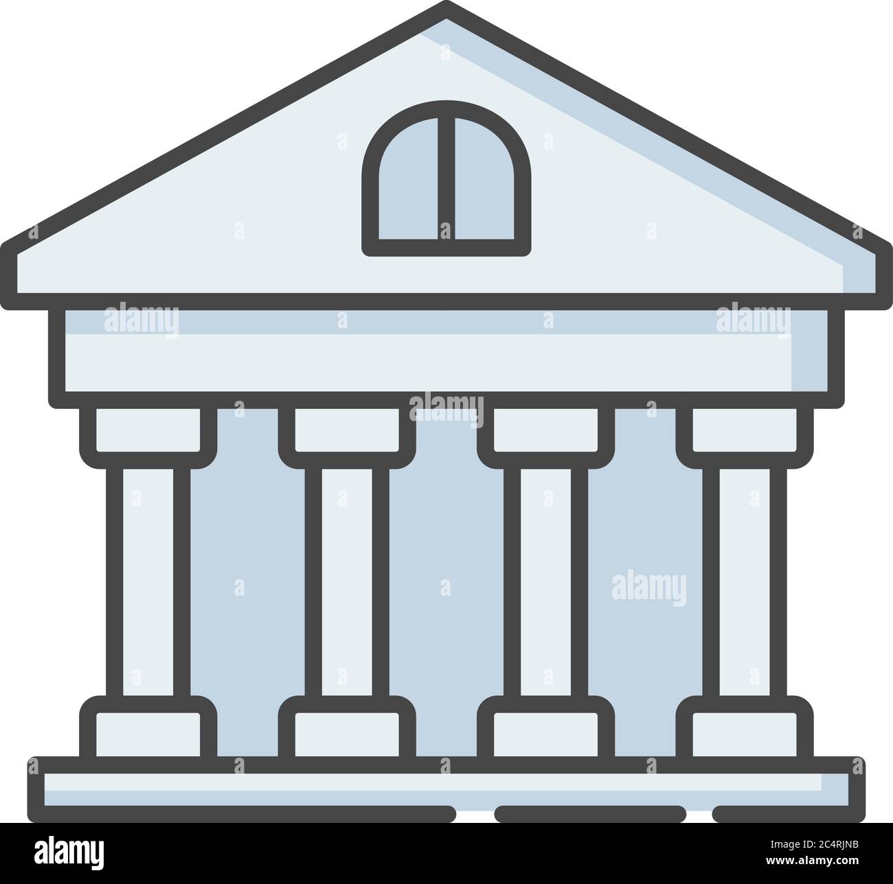 Bank RGB color icon Stock Vector Image & Art - Alamy