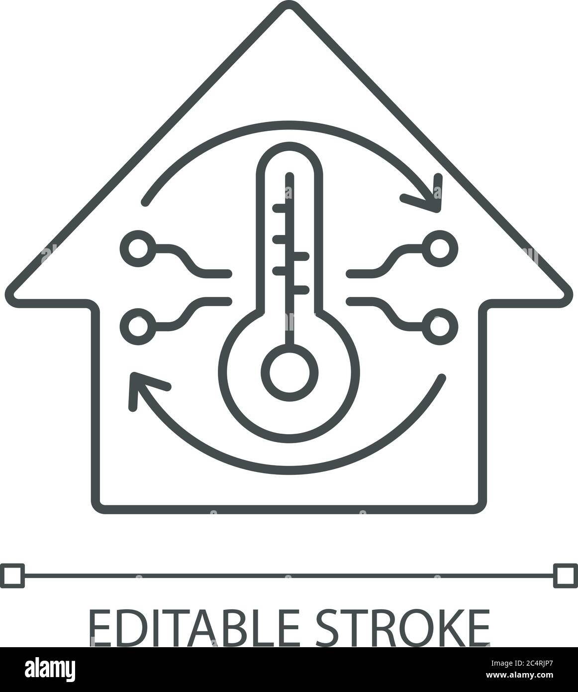 Central conditioning system linear icon Stock Vector Image & Art - Alamy
