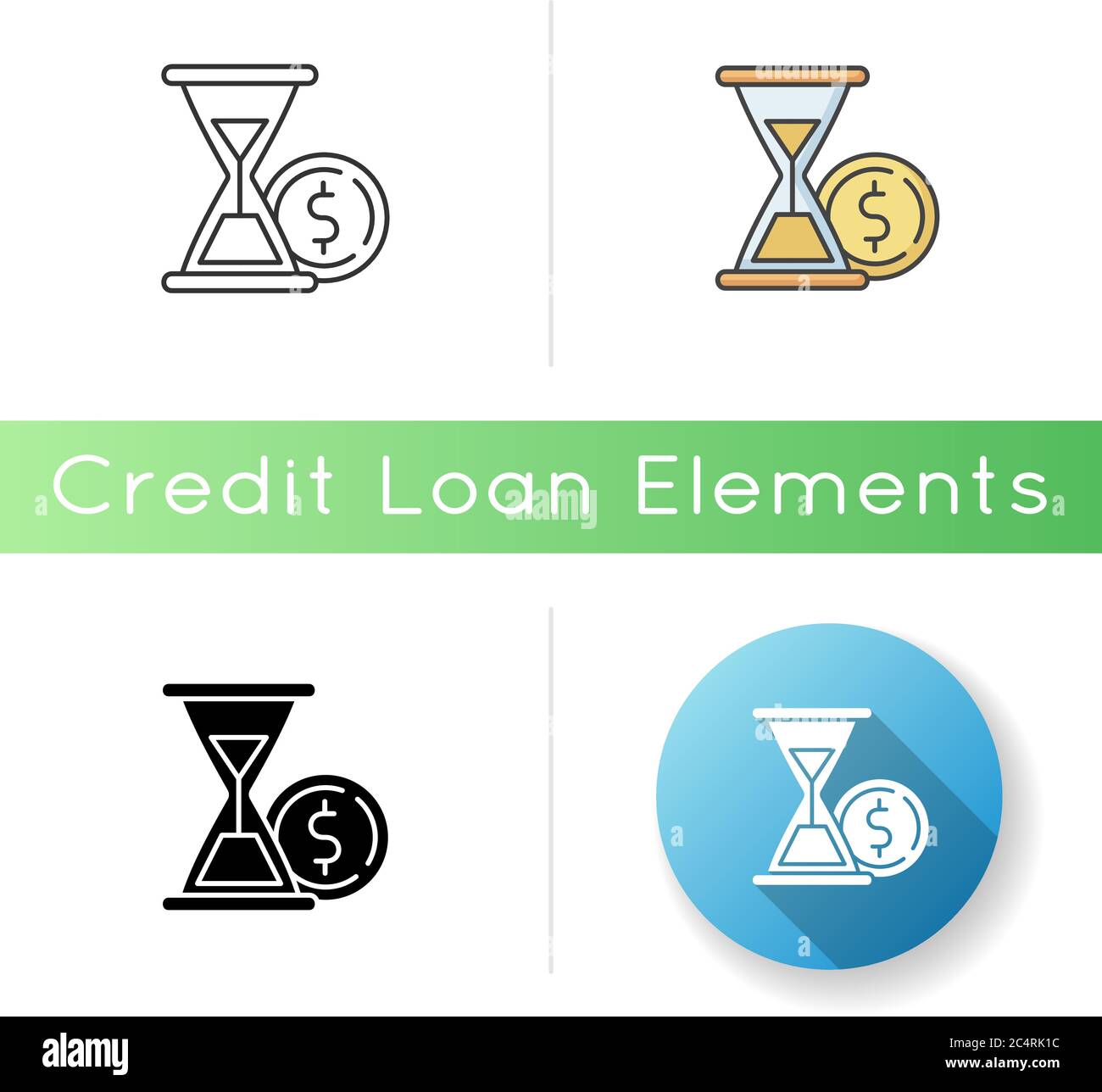 Payment deferred Stock Vector Images - Alamy