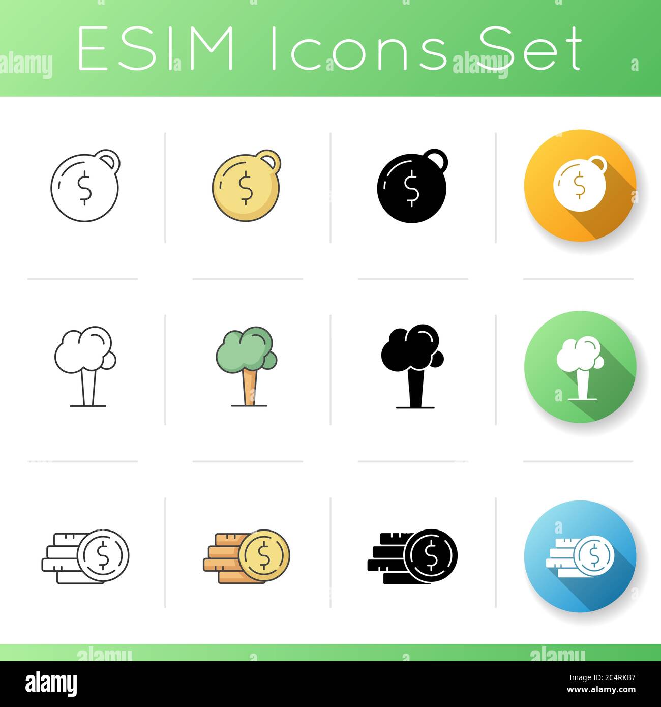 Capital icons set Stock Vector Image & Art - Alamy