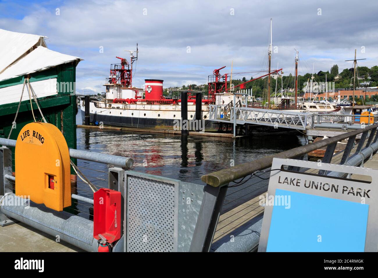 Lake Union Park,Seattle,Washington State,USA Stock Photo - Alamy