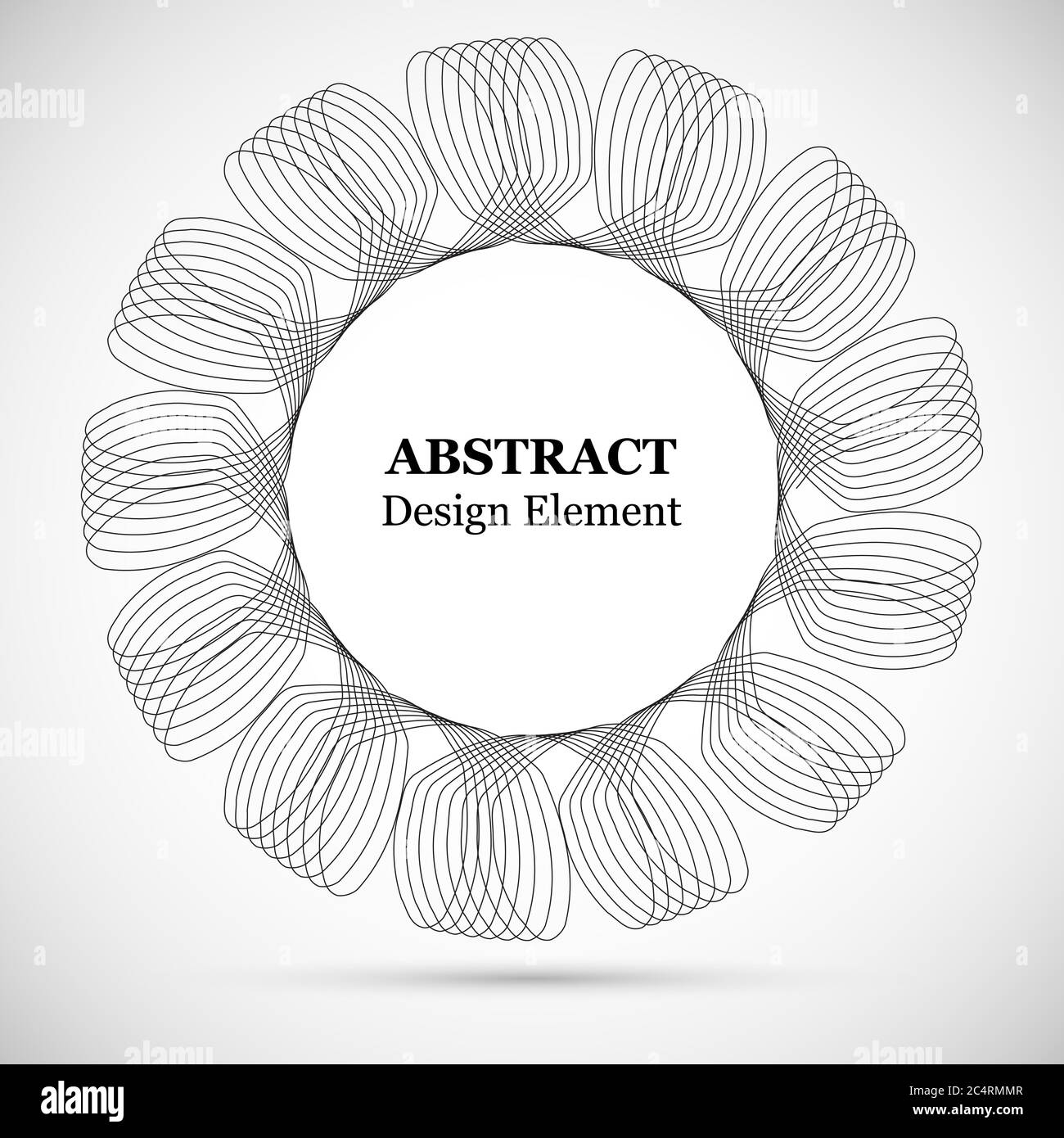 Abstract symmetrical background consisting from lines. Vector pattern ...