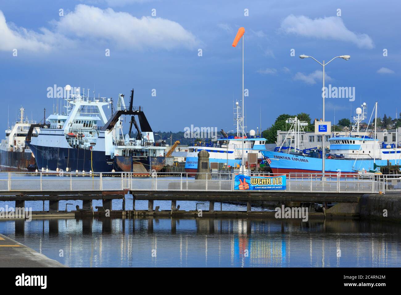 Hiram M. Chittenden Locks,Lake Washington Ship Canal,Seattle,Washington ...