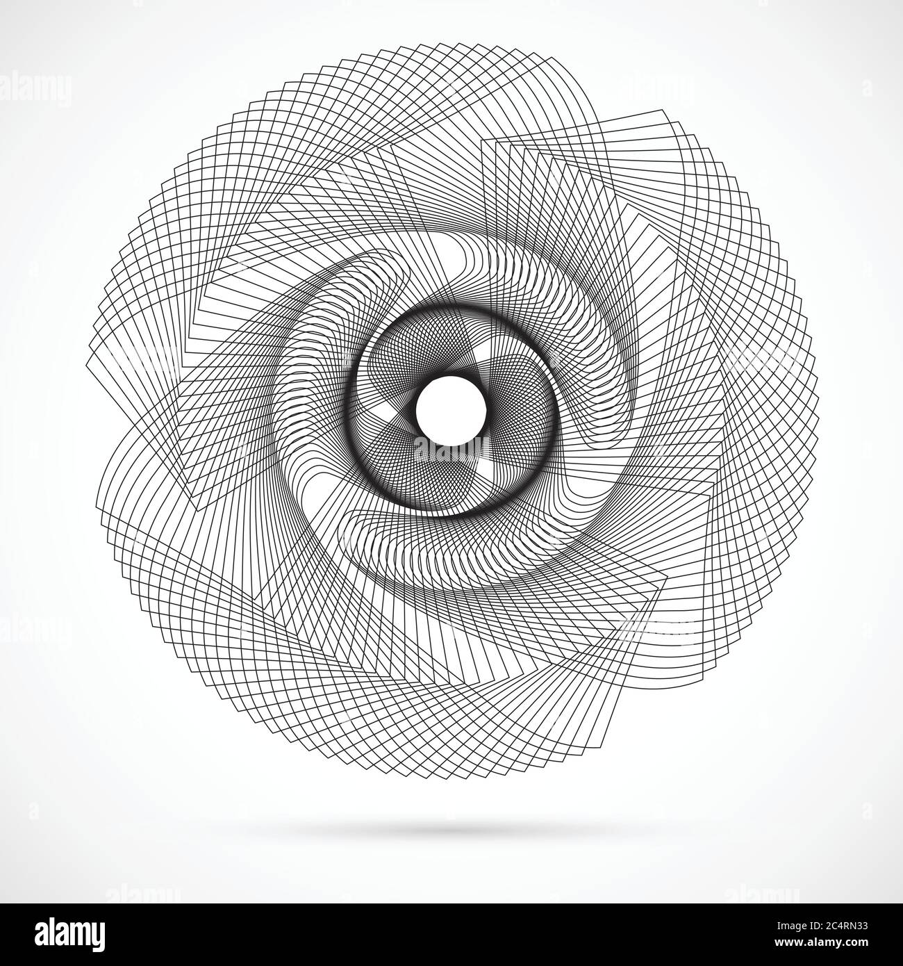 Abstract symmetrical background consisting from lines. Vector pattern ...