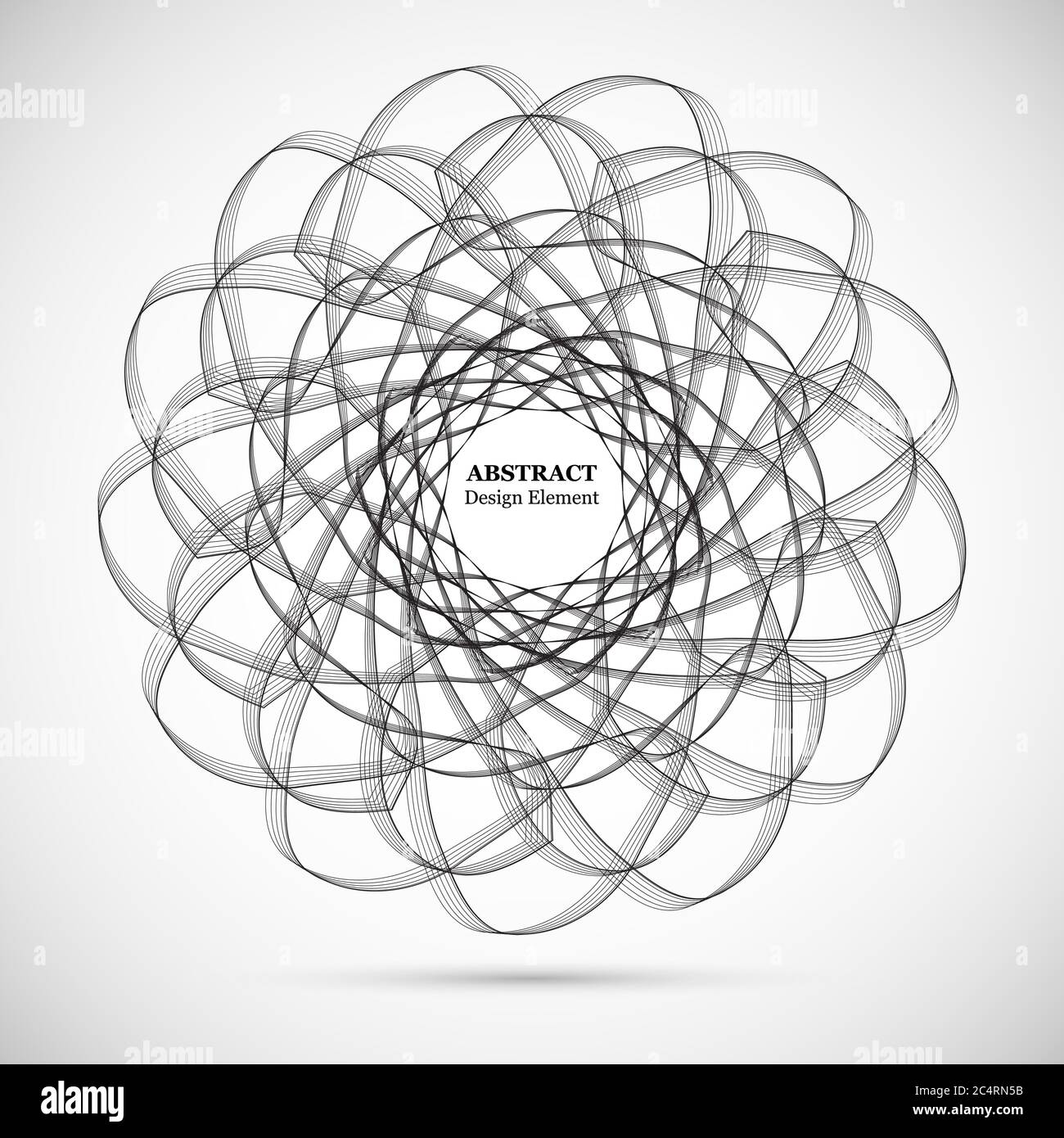 Abstract symmetrical background consisting from lines. Vector pattern ...