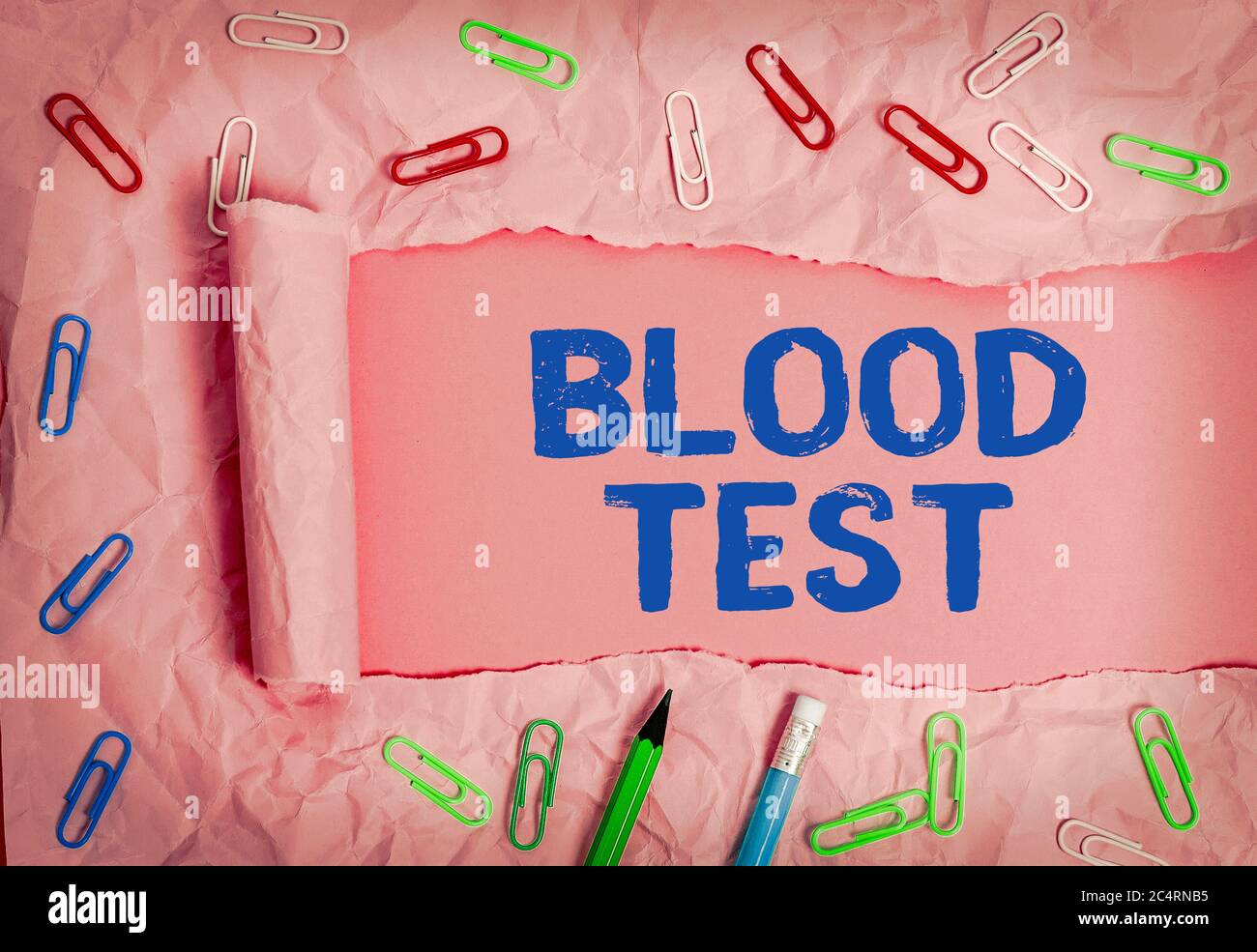Conceptual hand writing showing Blood Test. Concept meaning Extracted ...
