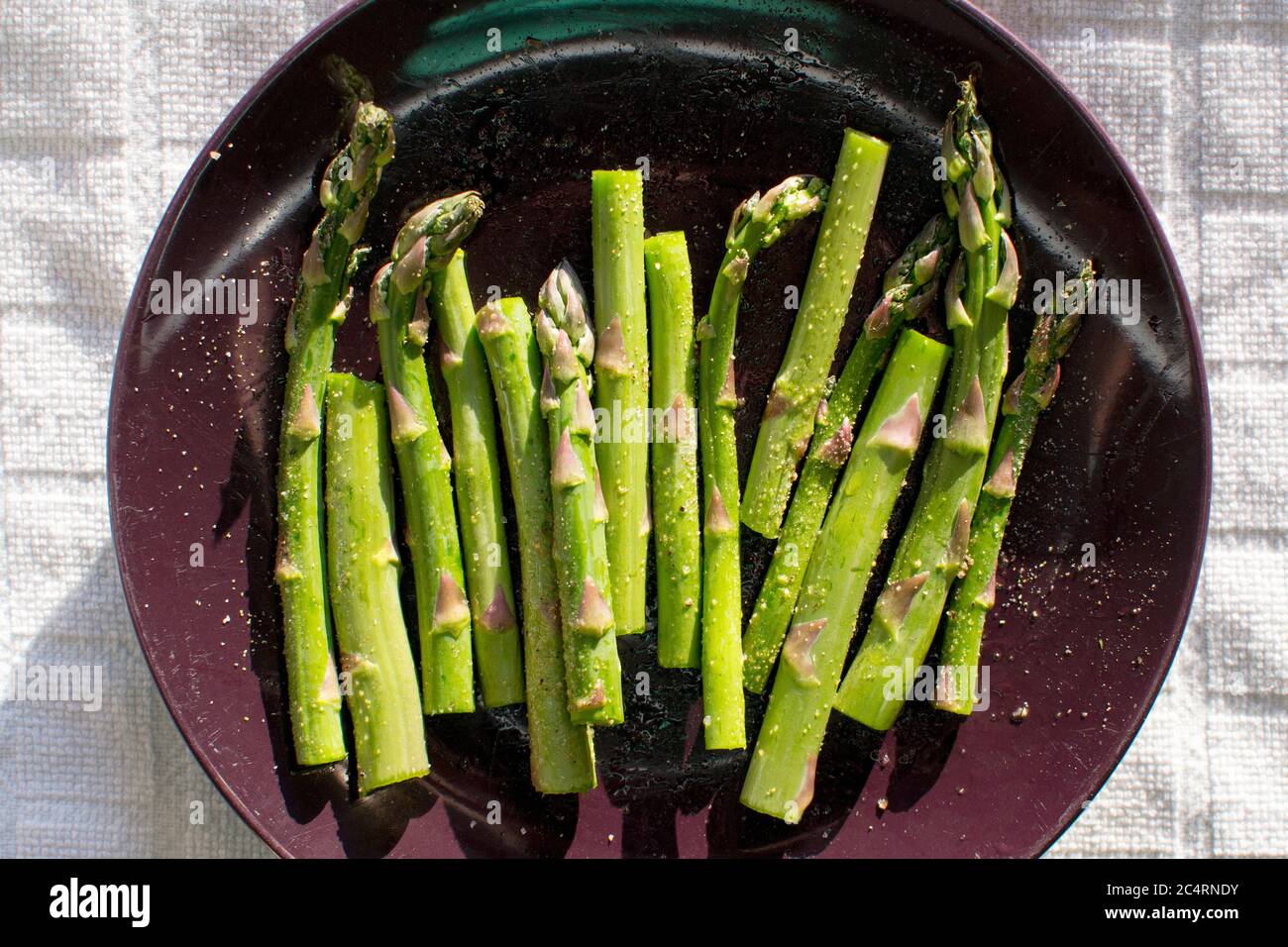 Asparagus cut hi-res stock photography and images - Alamy