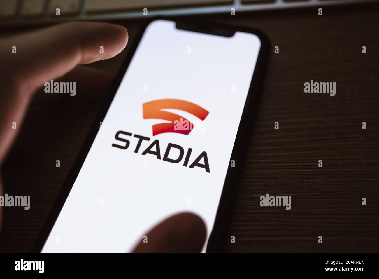 Google stadia video game controller hi-res stock photography and images ...