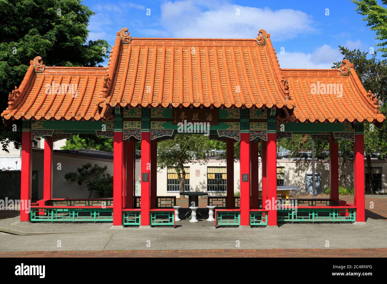 Grand Pavilion in Chinatown,International District,Seattle,Washington ...