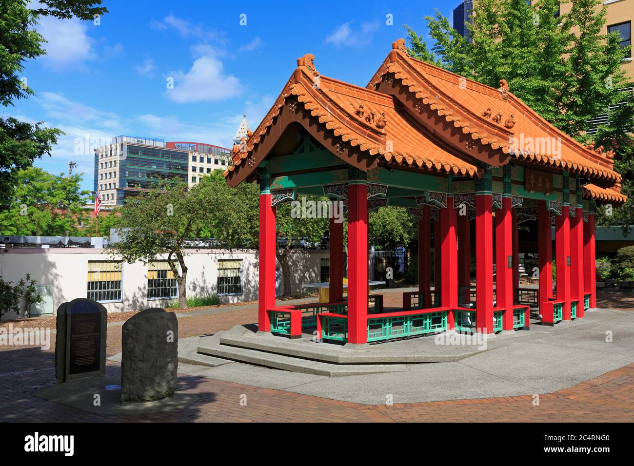 Grand Pavilion in Chinatown,International District,Seattle,Washington ...