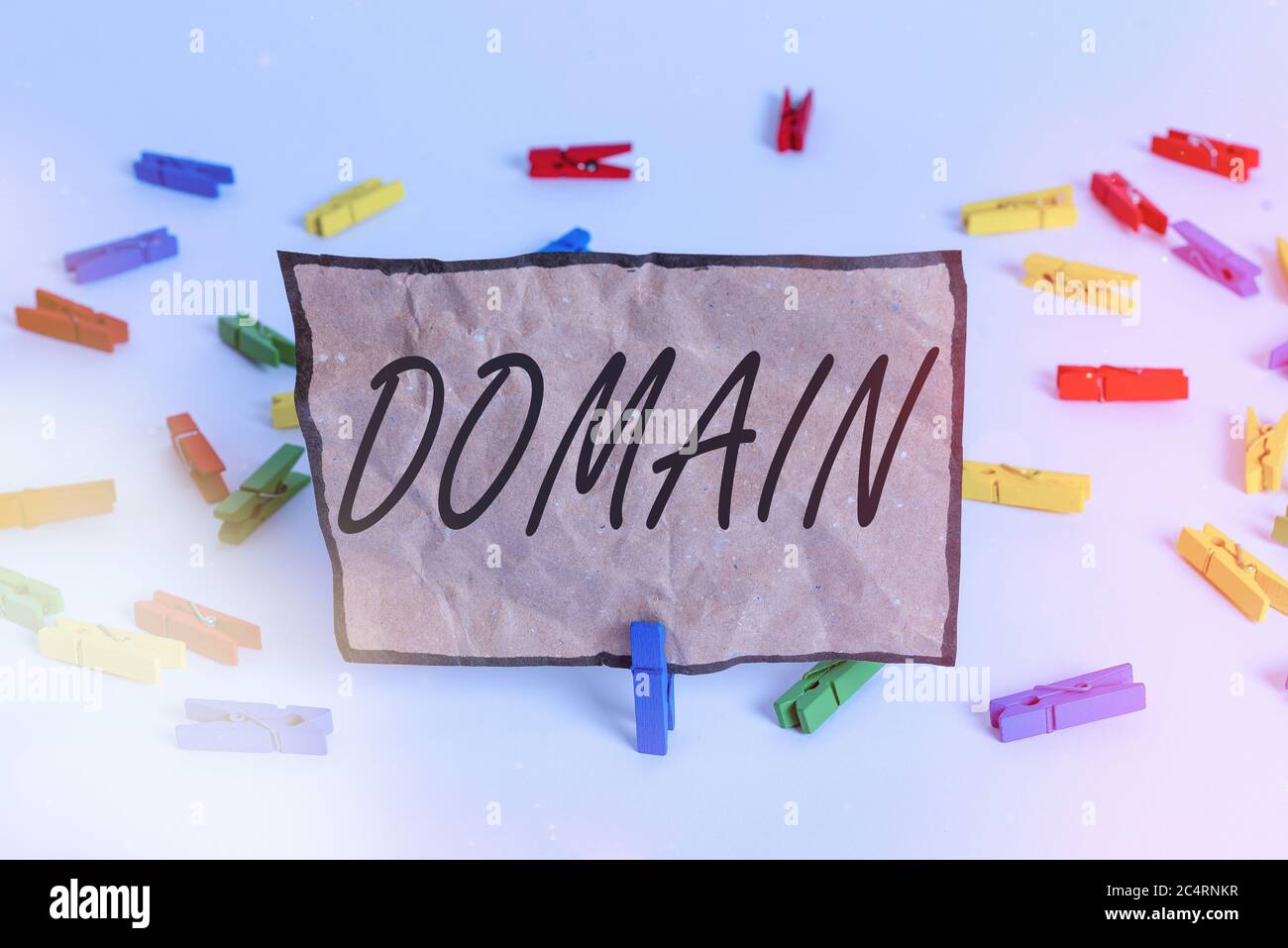 Word Writing Text Domain Business Photo Showcasing Identification String That Defines A Realm