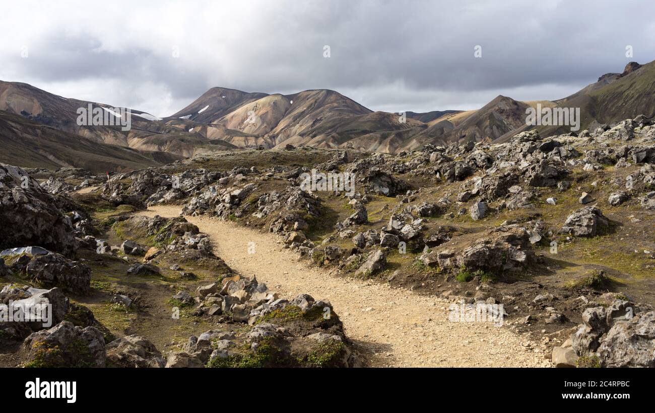 Volcanic landforms volcanic landforms hi-res stock photography and ...