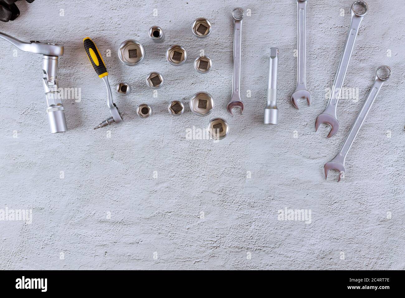 Auto mechanic tool kit has prepared tools hexagon set wrenches for ...