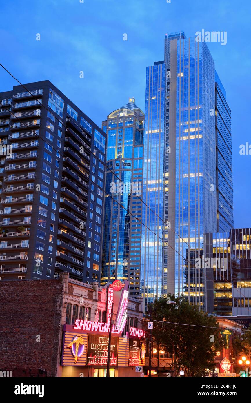 1st Avenue,Seattle,Washington State,USA Stock Photo - Alamy
