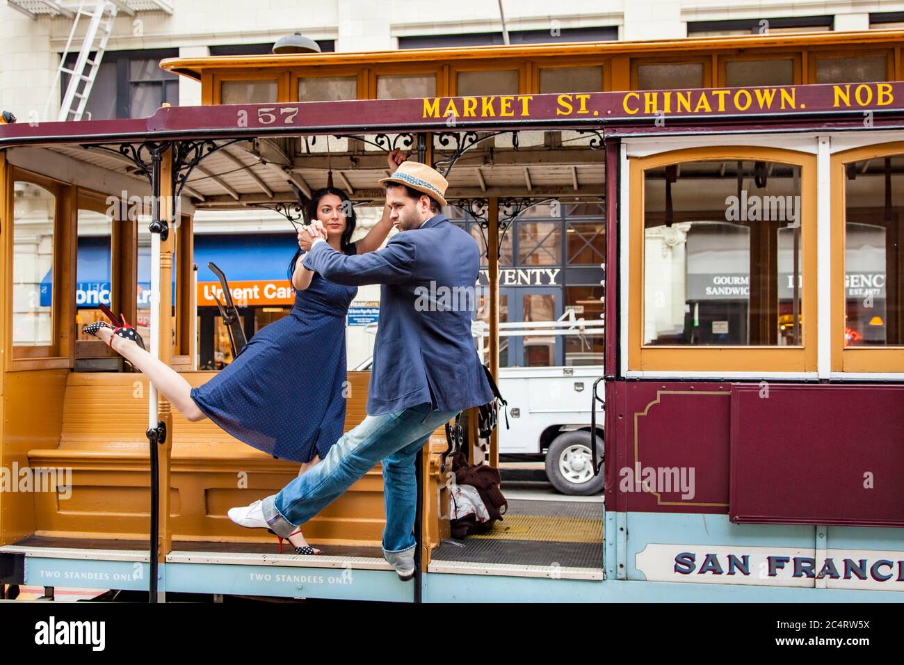 Young Couple In Cable Car High Resolution Stock Photography and Images ...