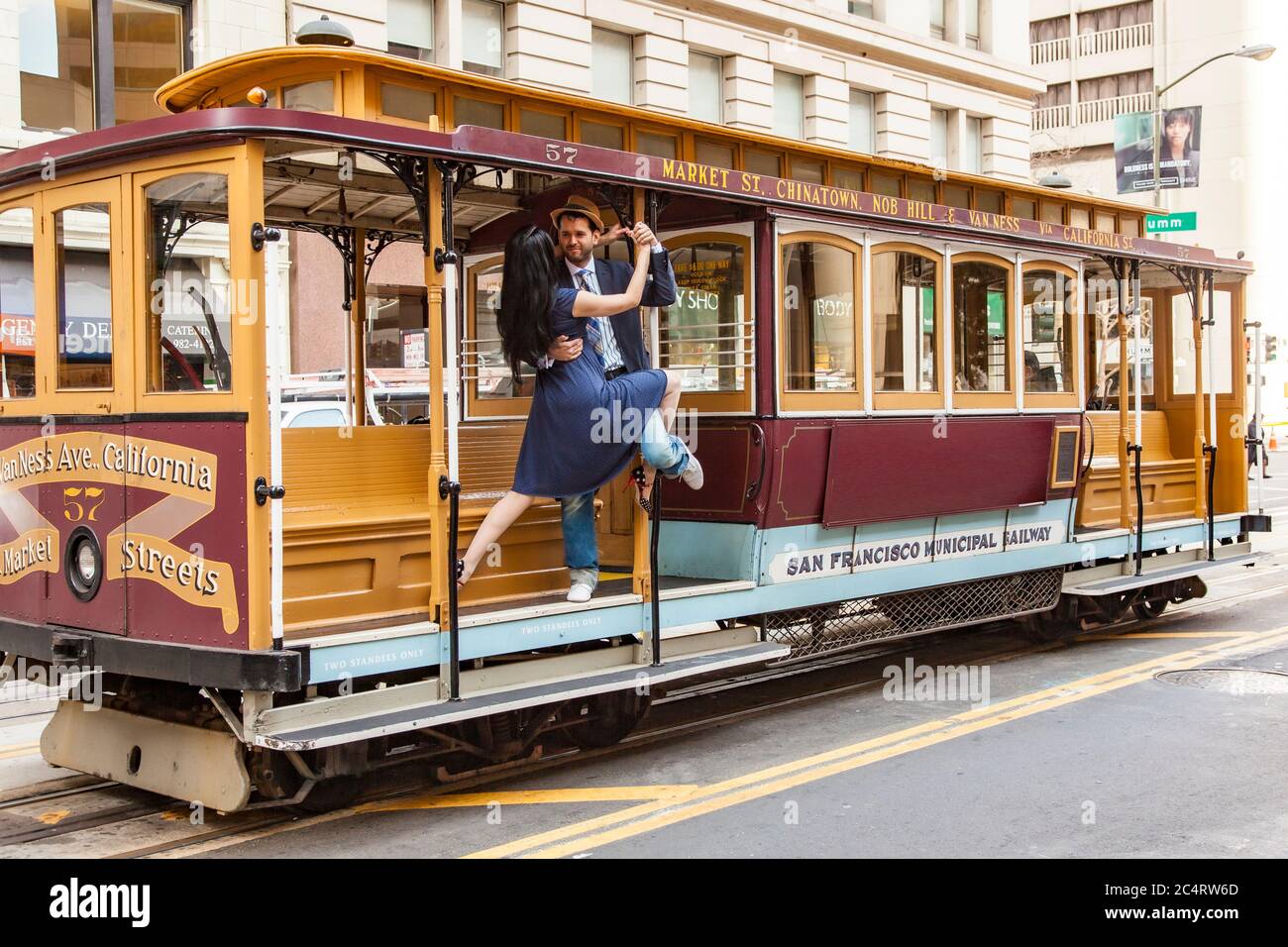 Young couple in cable car hi-res stock photography and images - Alamy