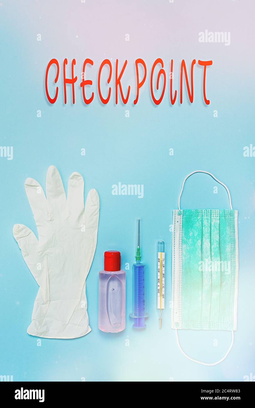 Primary checkpoint hi-res stock photography and images - Alamy